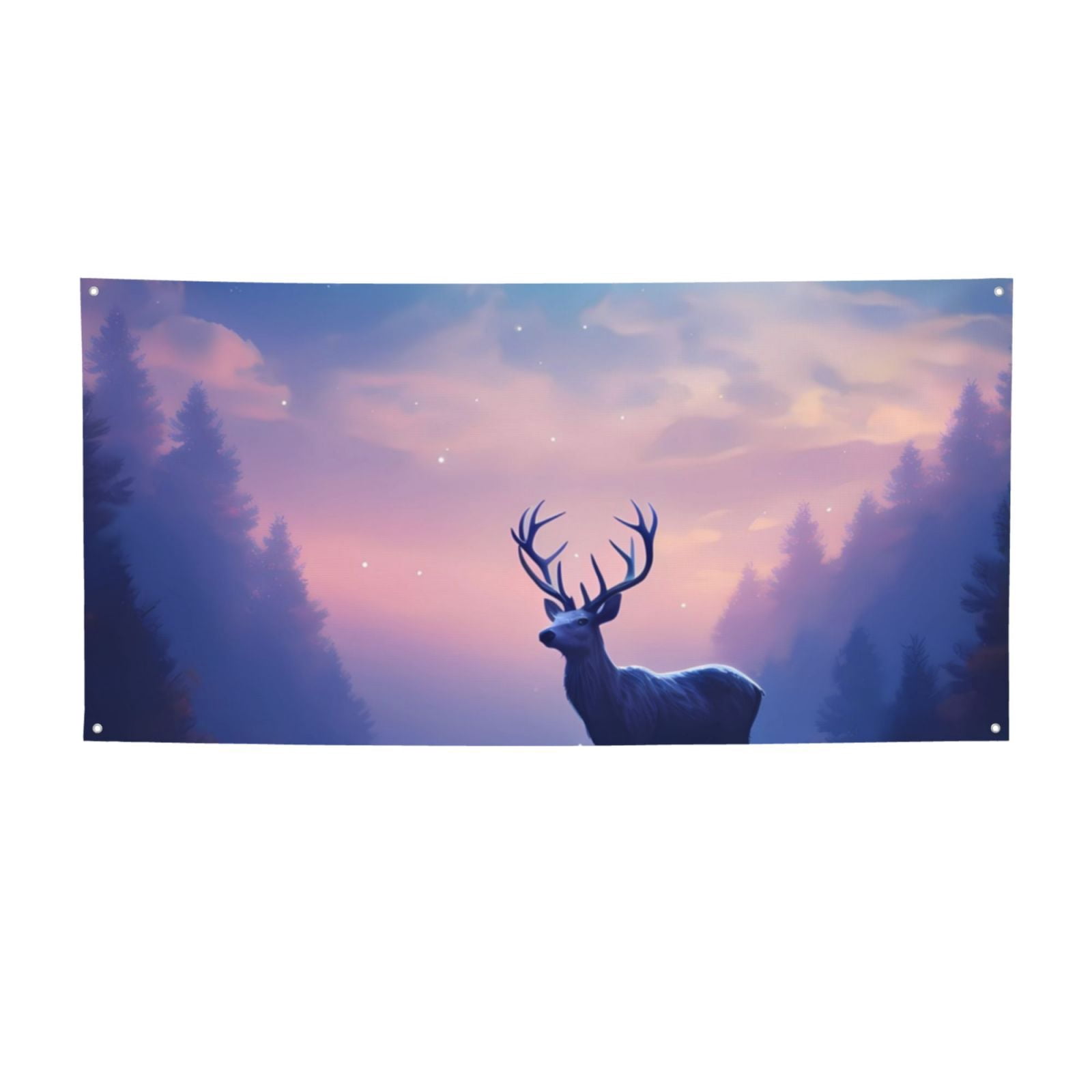 Sikiie Night Sky Elk Custom Banners and Signs Customize Outdoor ...
