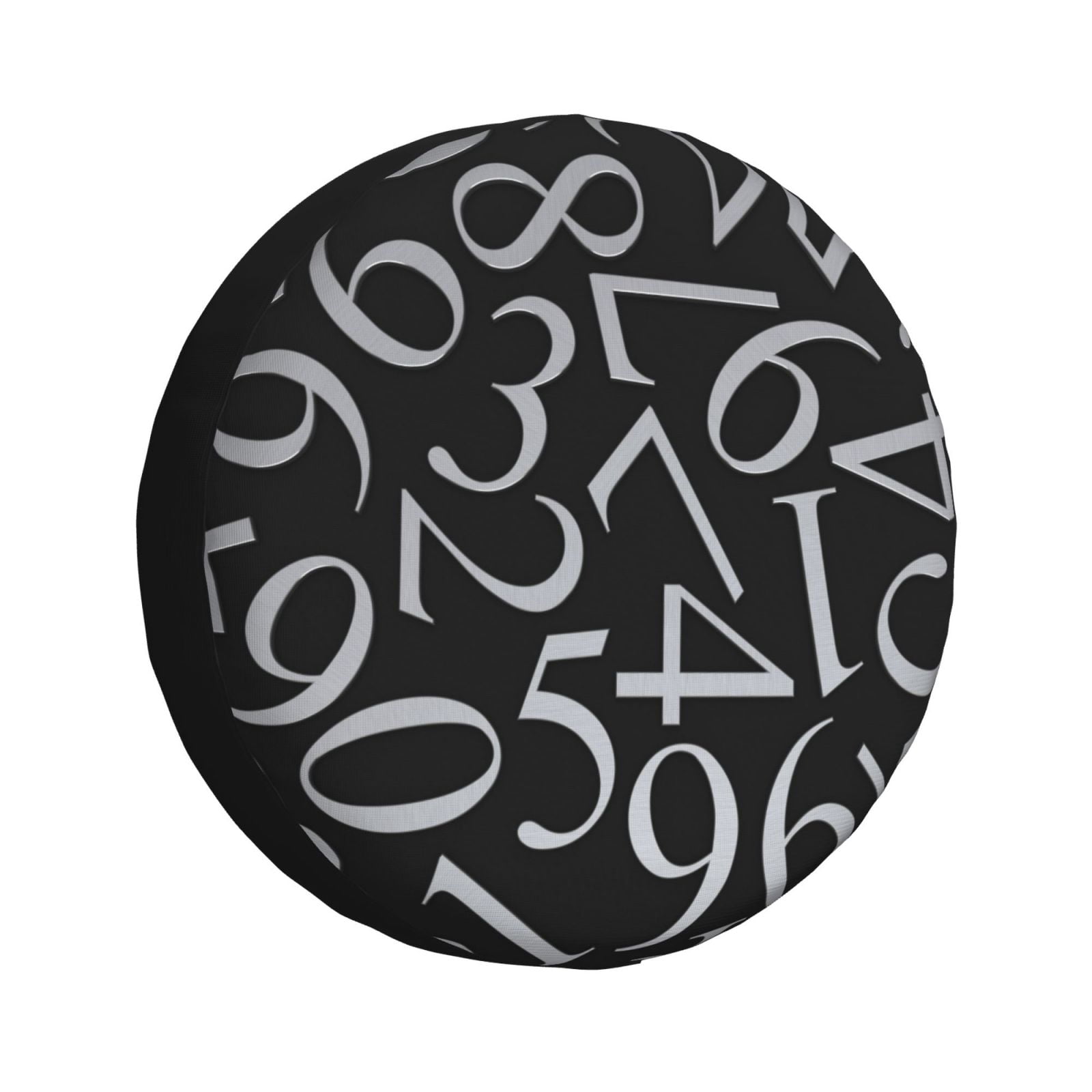 Sikiie Numbers PVC Leather Spare Tire Wheel Cover Spare Tire Cover, for ...