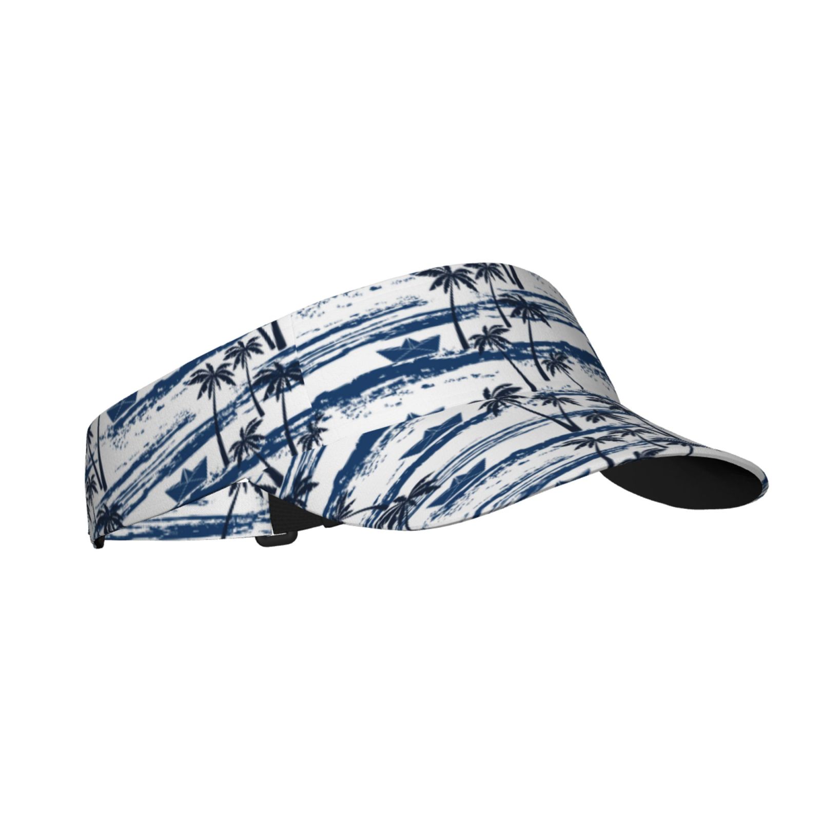 Sikiie Palm Tree Sun Visor Hat Adjustable Velcro Golf Visor Sports ...