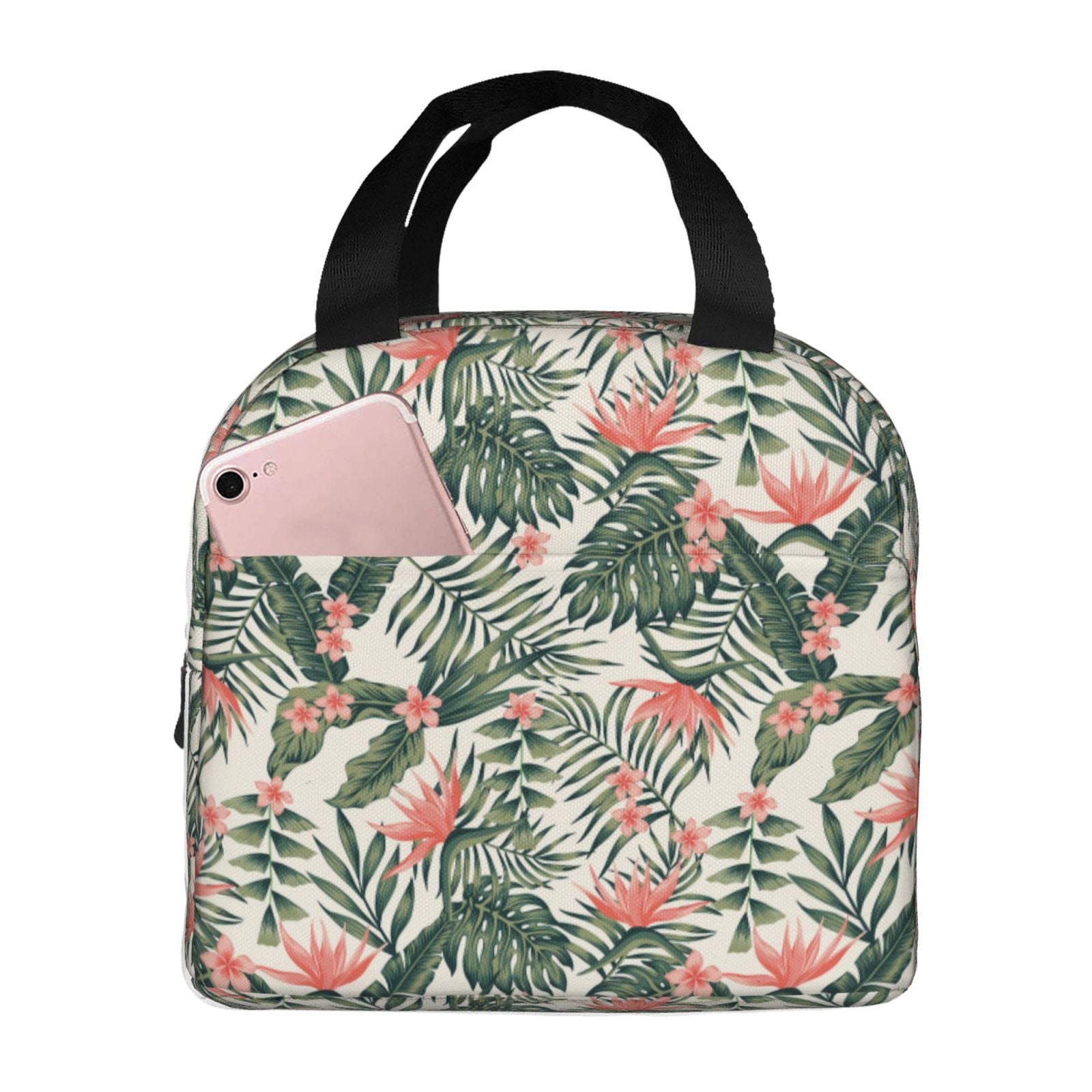 Sikiie Palm Trees and Tropical Lunch Bag for Women & Men Adult ...