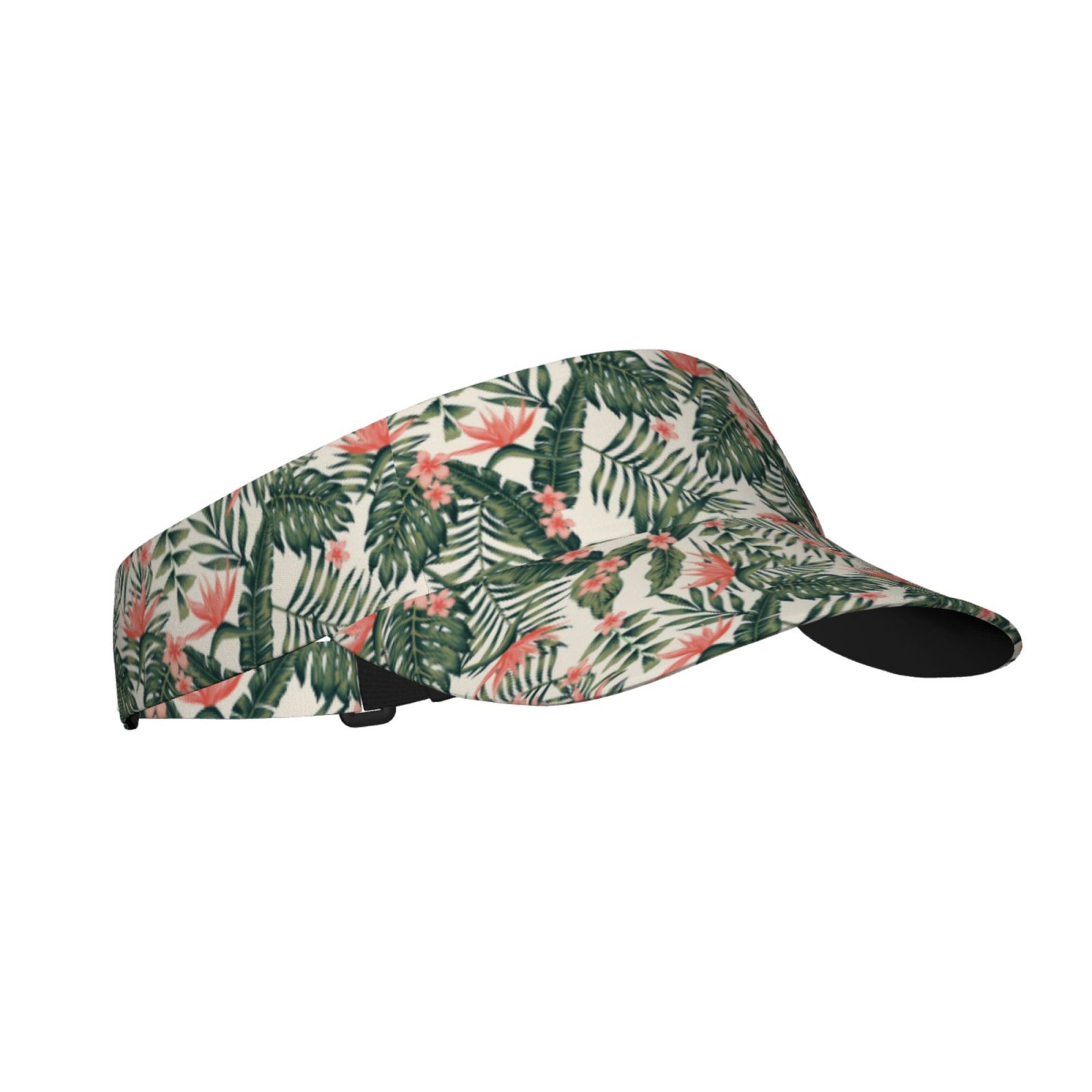 Sikiie Palm Trees and Tropical Sun Visor Hat Adjustable Velcro Golf ...