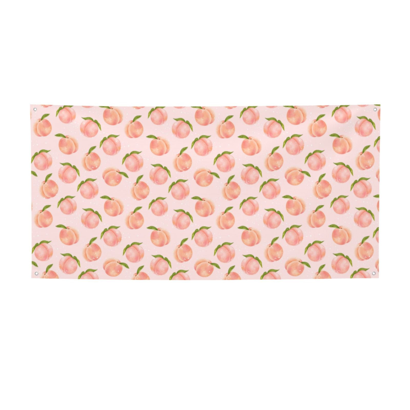 Sikiie Peach With Leaves Custom Banners and Signs Customize Outdoor ...