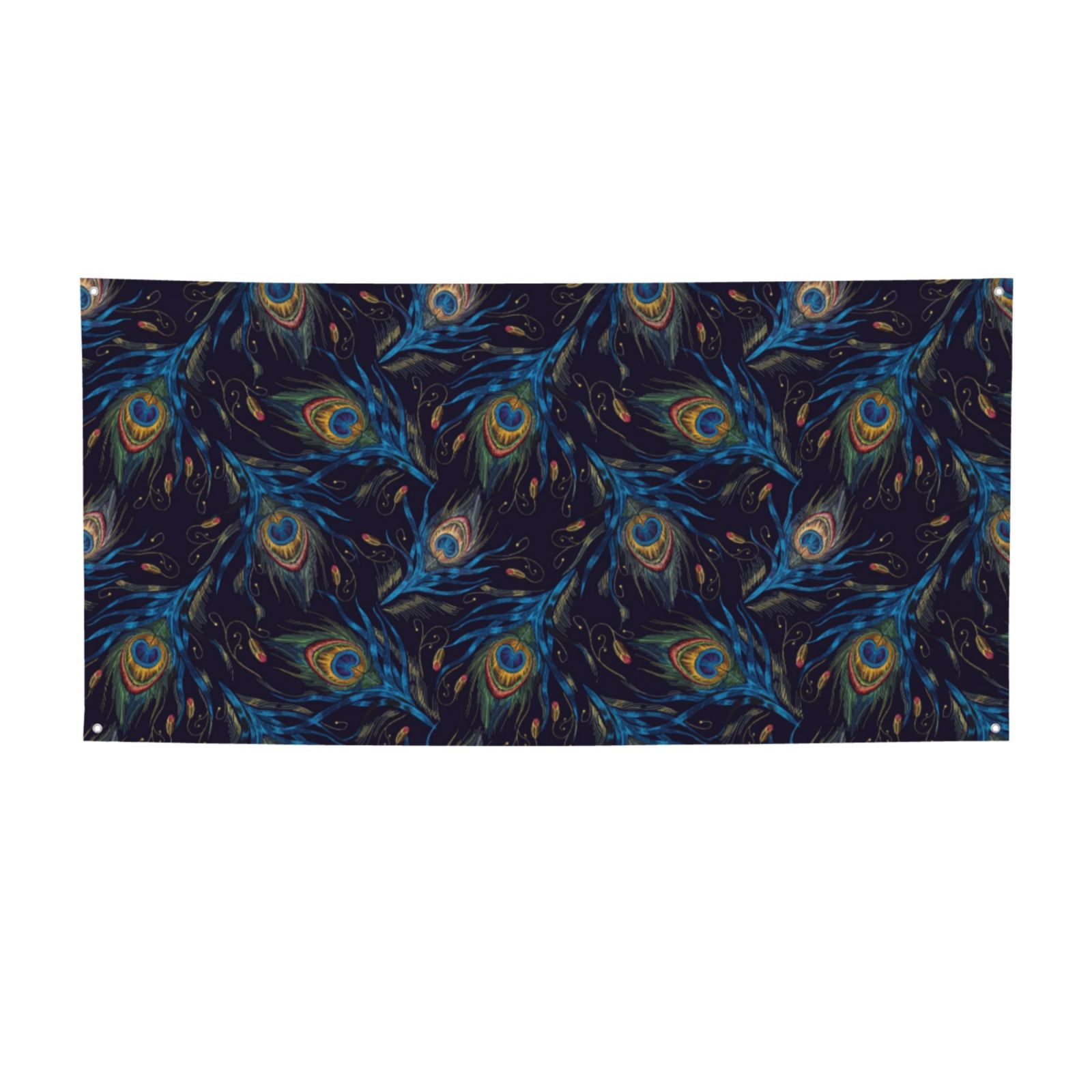 Sikiie Peacock Feathers Custom Banners and Signs Customize Outdoor ...