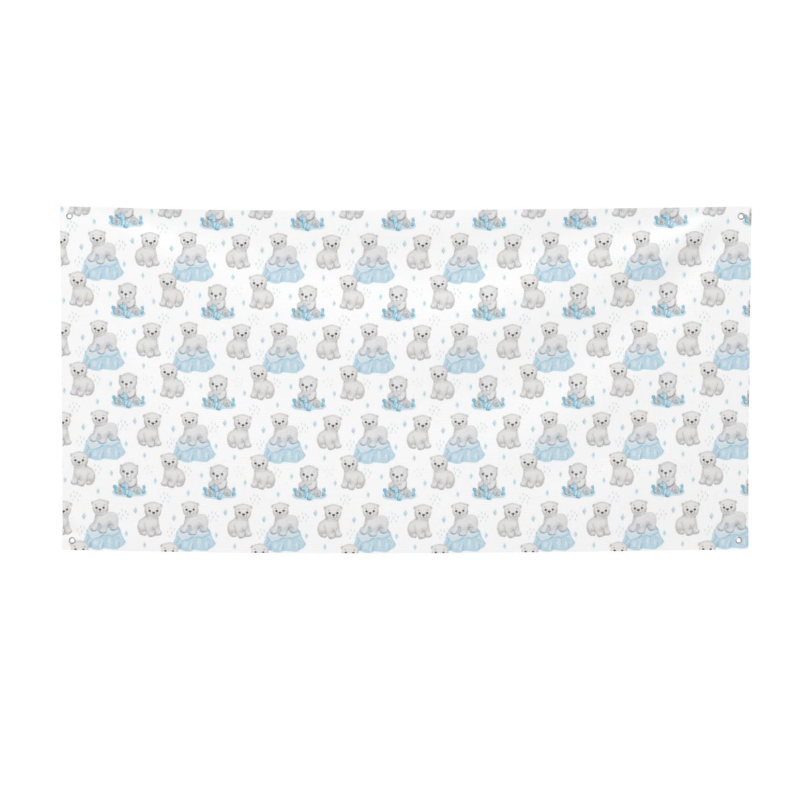 Sikiie Playful Polar Bear Pals Custom Banners and Signs Customize ...