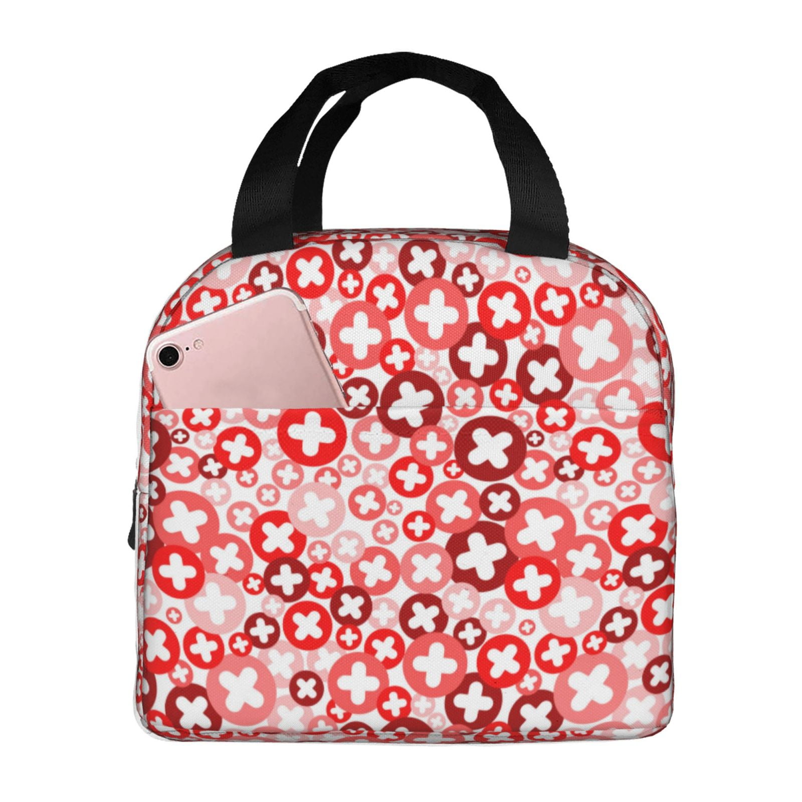 Sikiie Plus Cross Lunch Bag for Women & Men Adult Insulated Lunch Box ...