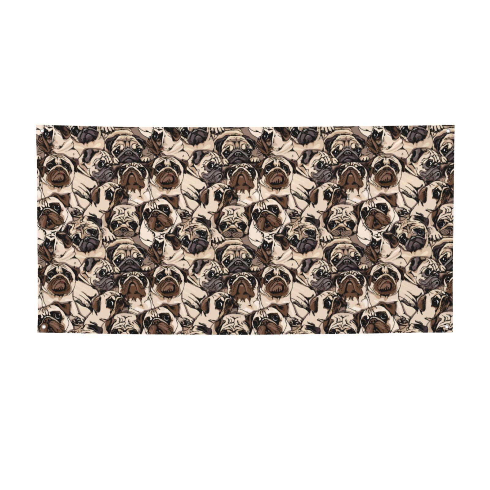 Sikiie Pug Custom Banners and Signs Customize Outdoor, Personalized ...