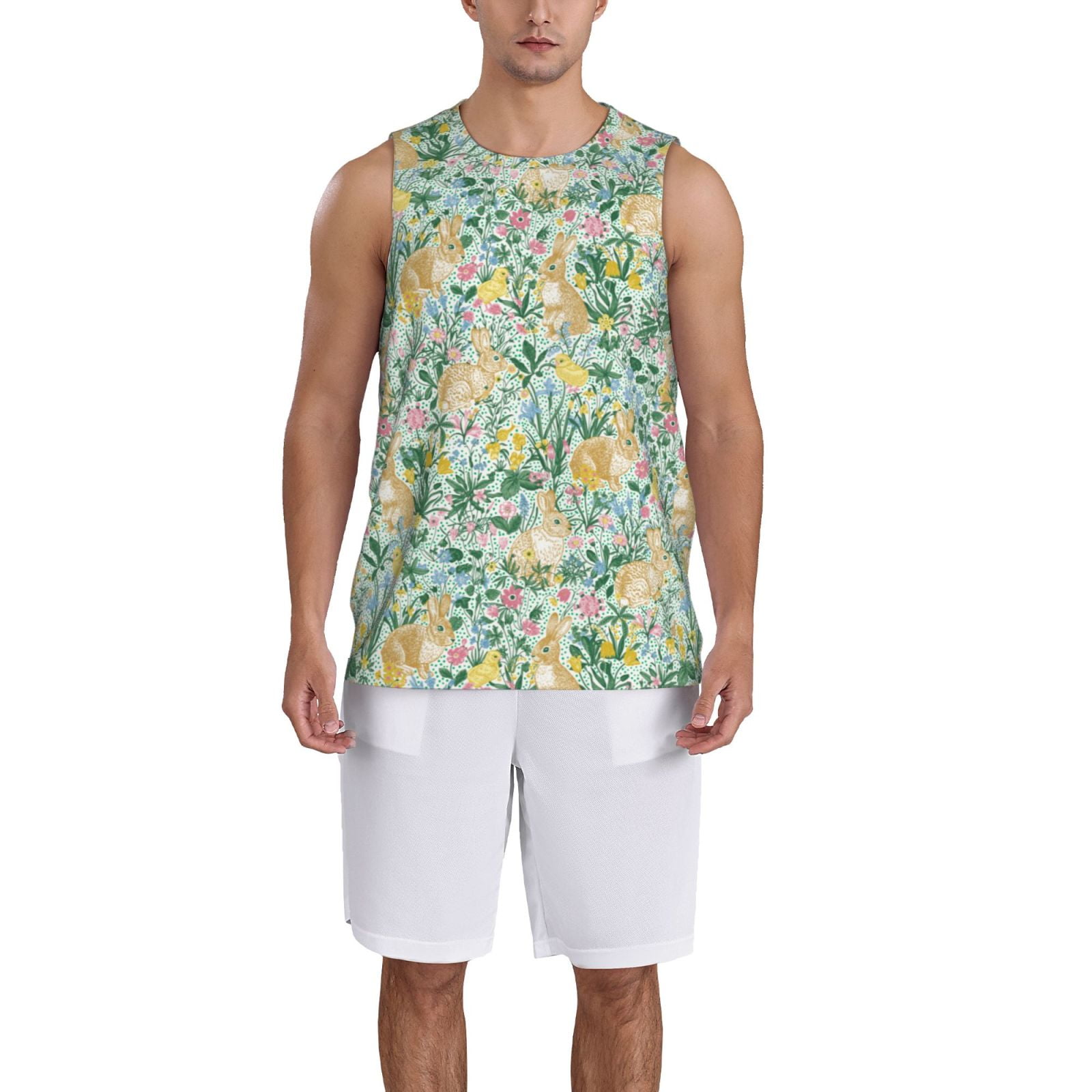 Sikiie Rabbit And Chick Basketball Jersey Reversible Men's Mesh ...