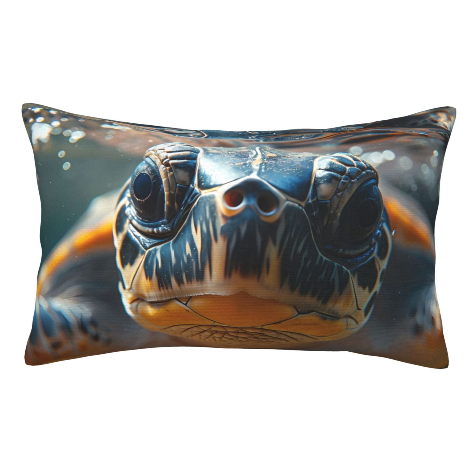 Sikiie Realistic Cute Sea Turtle Pillow Covers, Throw Pillow Case Cushion Covers,Cushion for ...