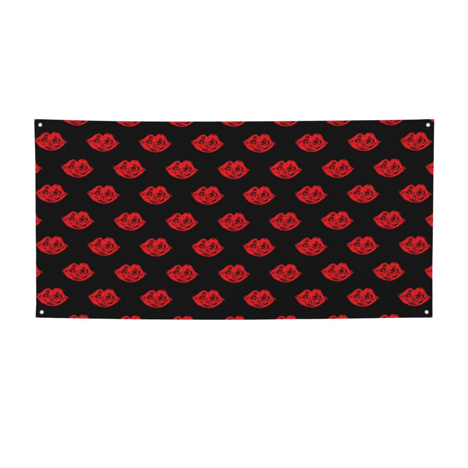 Sikiie Red Beautiful Lips Custom Banners and Signs Customize Outdoor ...