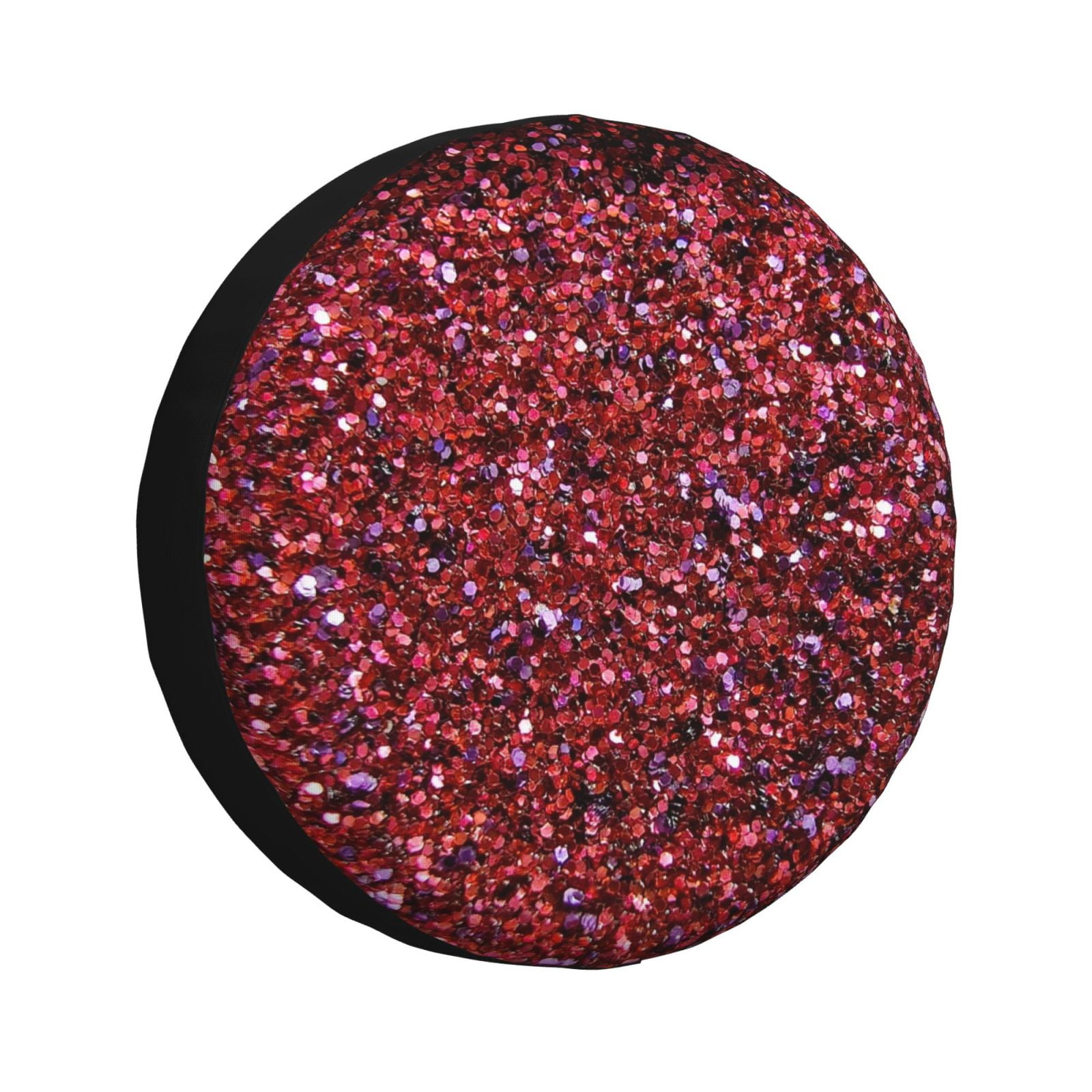 Sikiie Red Glitter PVC Leather Spare Tire Wheel Cover Spare Tire Cover ...