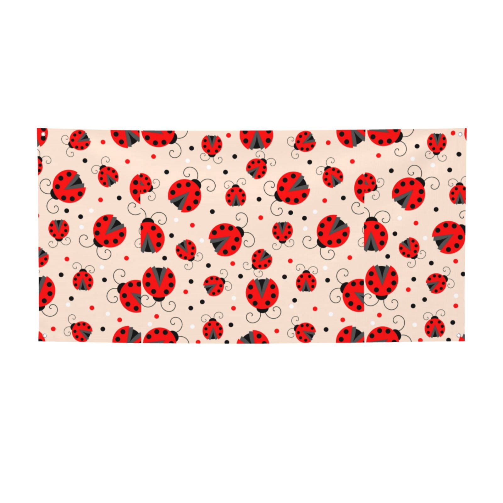 Sikiie Red Ladybug Custom Banners and Signs Customize Outdoor ...