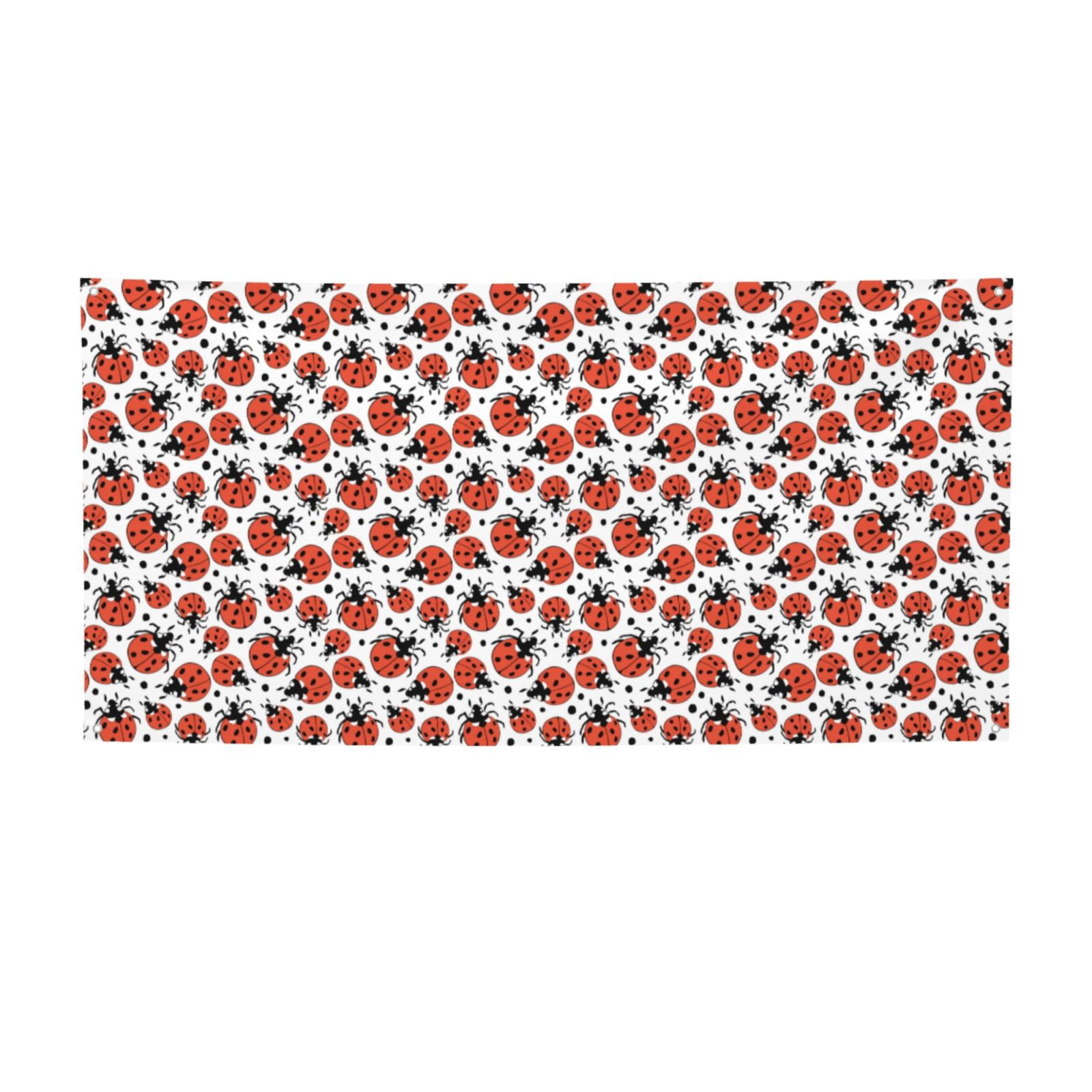 Sikiie Red Ladybugs Custom Banners and Signs Customize Outdoor ...