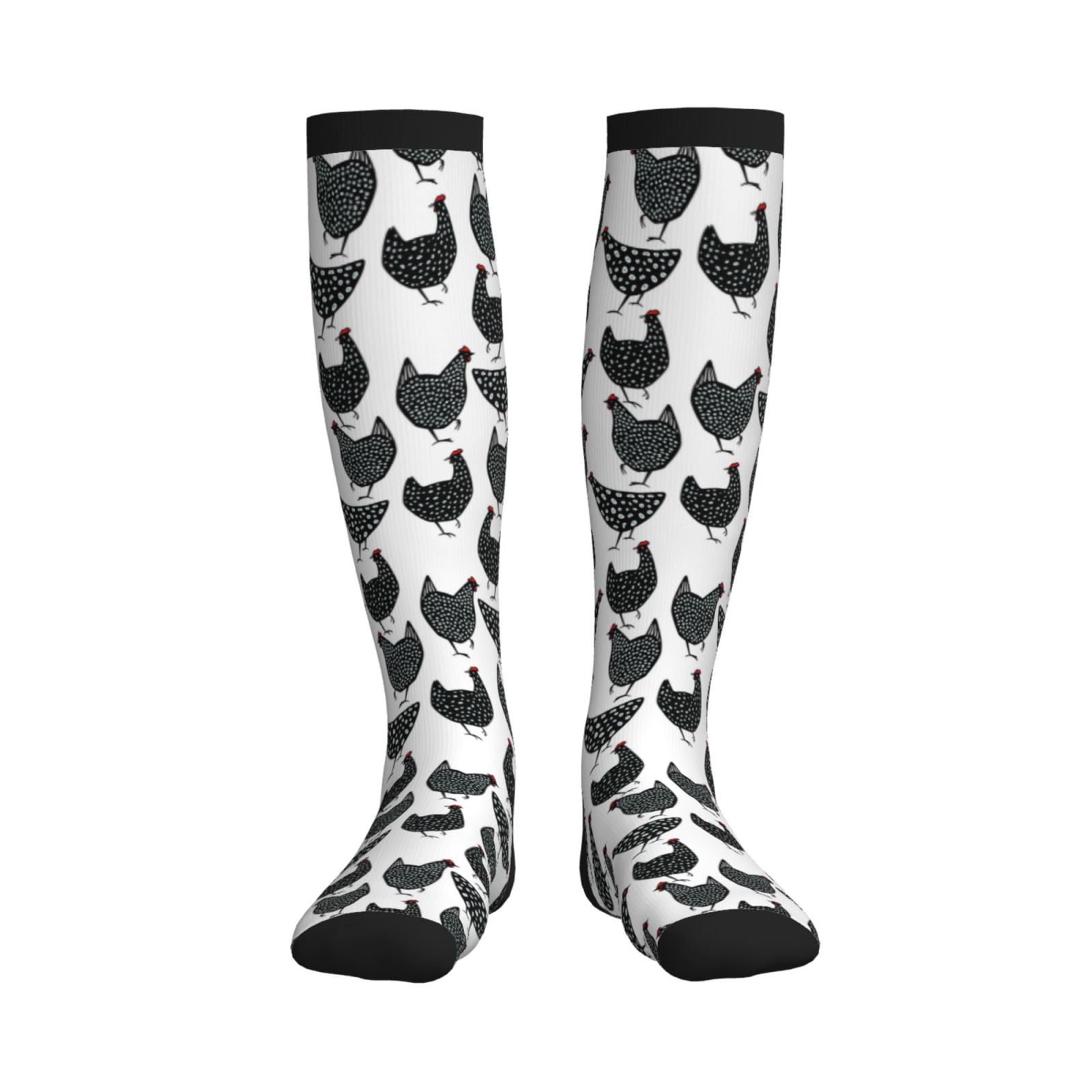 Sikiie Retro Rooster 1 Pairs Compression Socks for Men and Women 15-20 ...