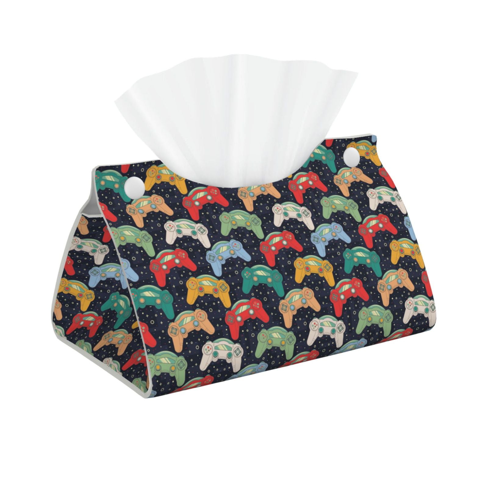 Sikiie Retro Video Game Leather Tissue Box Cover Rectangle, Long Tissue ...