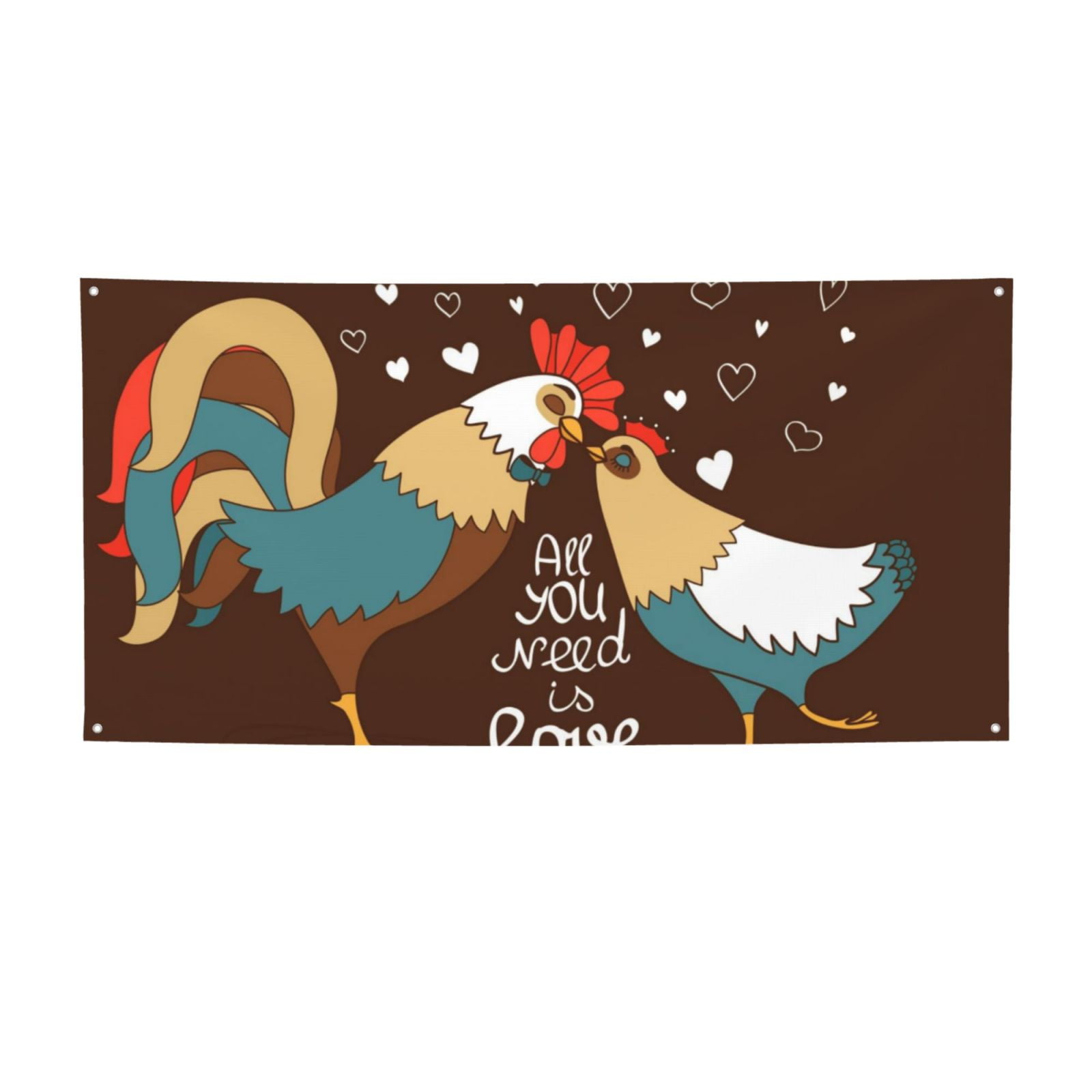 Sikiie Rooster And Chicken Custom Banners and Signs Customize Outdoor ...