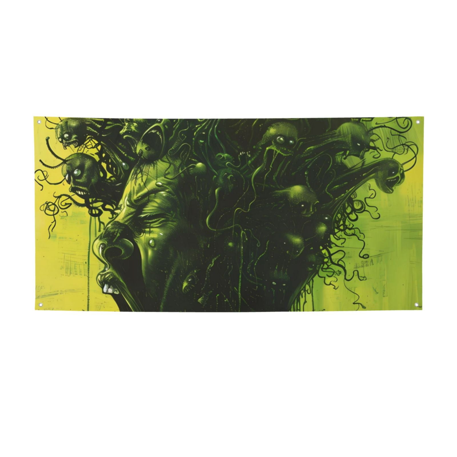 Sikiie Screaming Horror Art Custom Banners and Signs Customize Outdoor ...