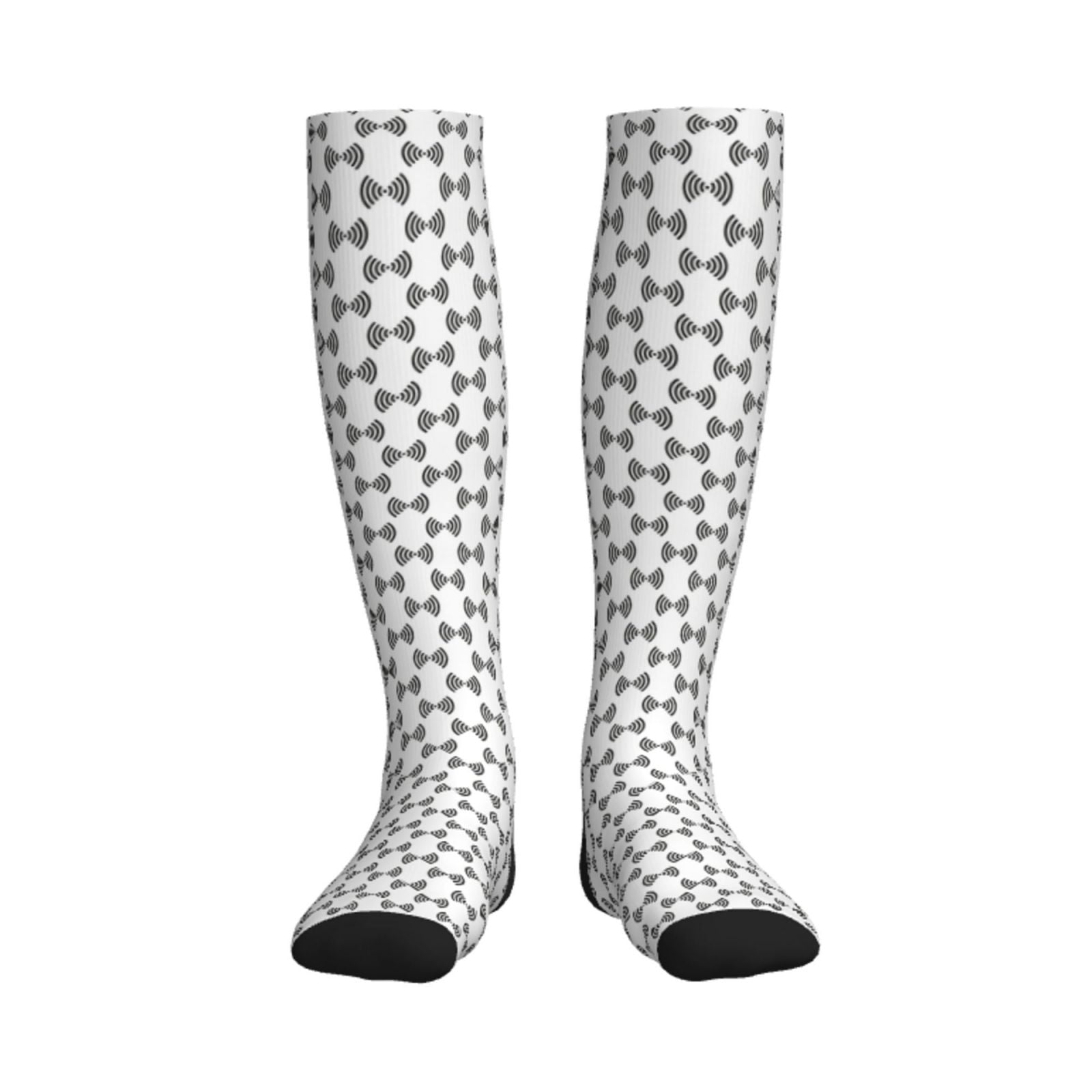 Sikiie Signal Icon 1 Pairs Compression Socks for Men and Women 15-20 ...