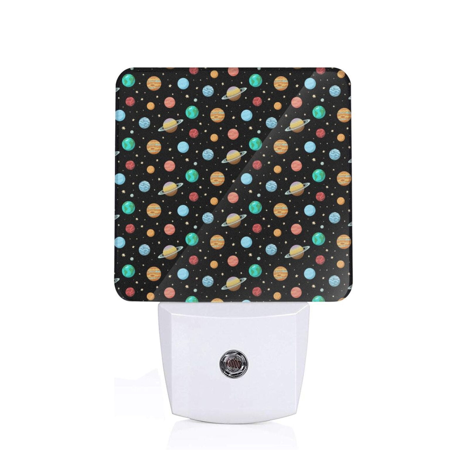 Sikiie Solar System Planets Space Led Night Light, Warm White,Cool ...