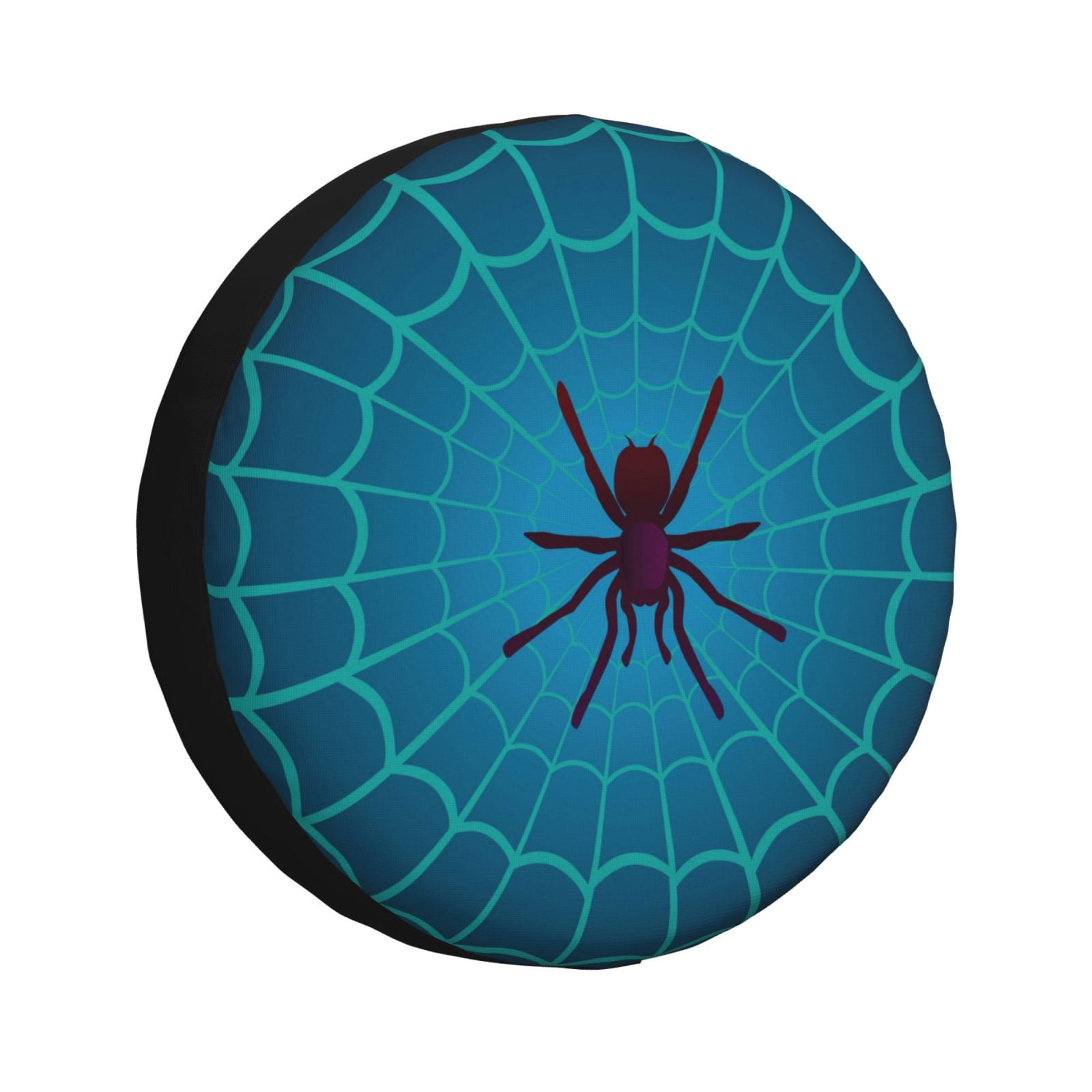 Sikiie Spider And Cobweb PVC Leather Spare Tire Wheel Cover Spare Tire ...