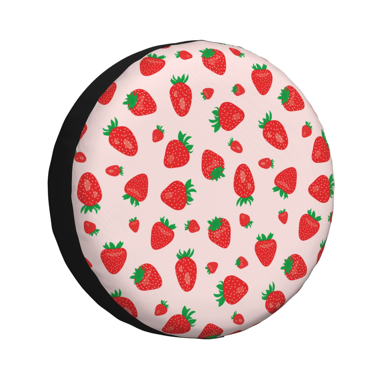 Sikiie Strawberries PVC Leather Spare Tire Wheel Cover Spare Tire Cover ...