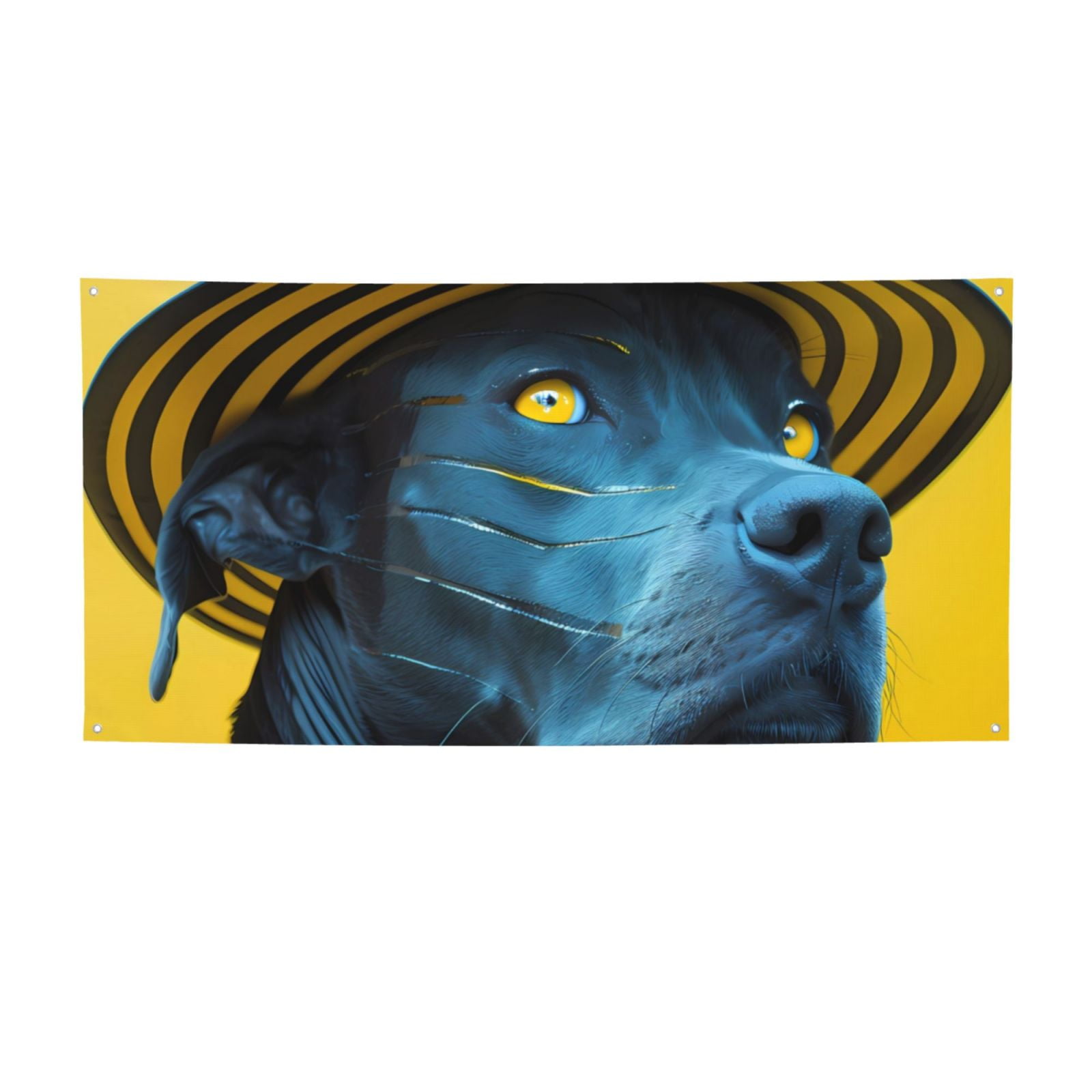 Sikiie Stylish Yellow Dog Custom Banners and Signs Customize Outdoor ...