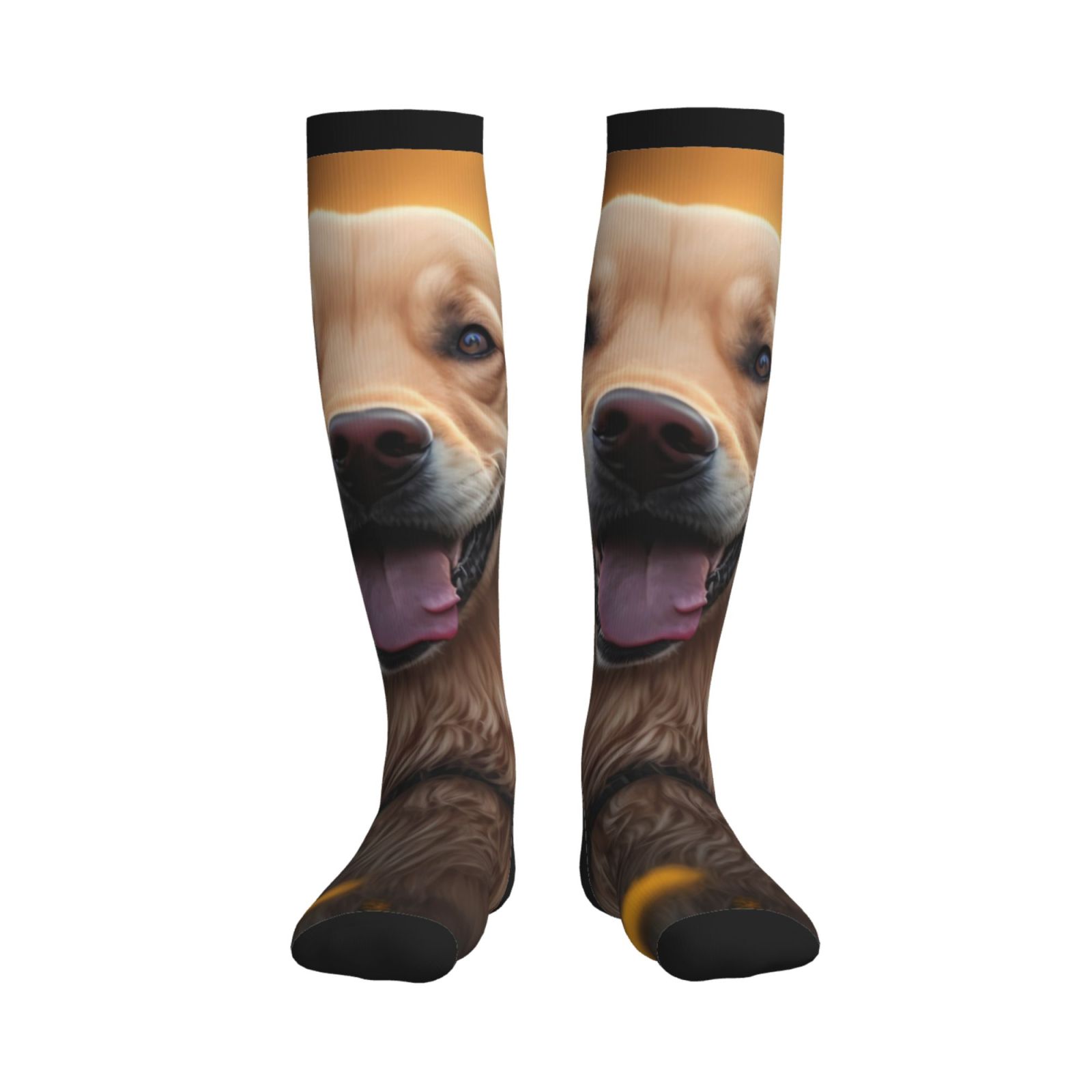 Sikiie Sunset Daisy Dog 1 Pairs Compression Socks for Men and Women 15 ...