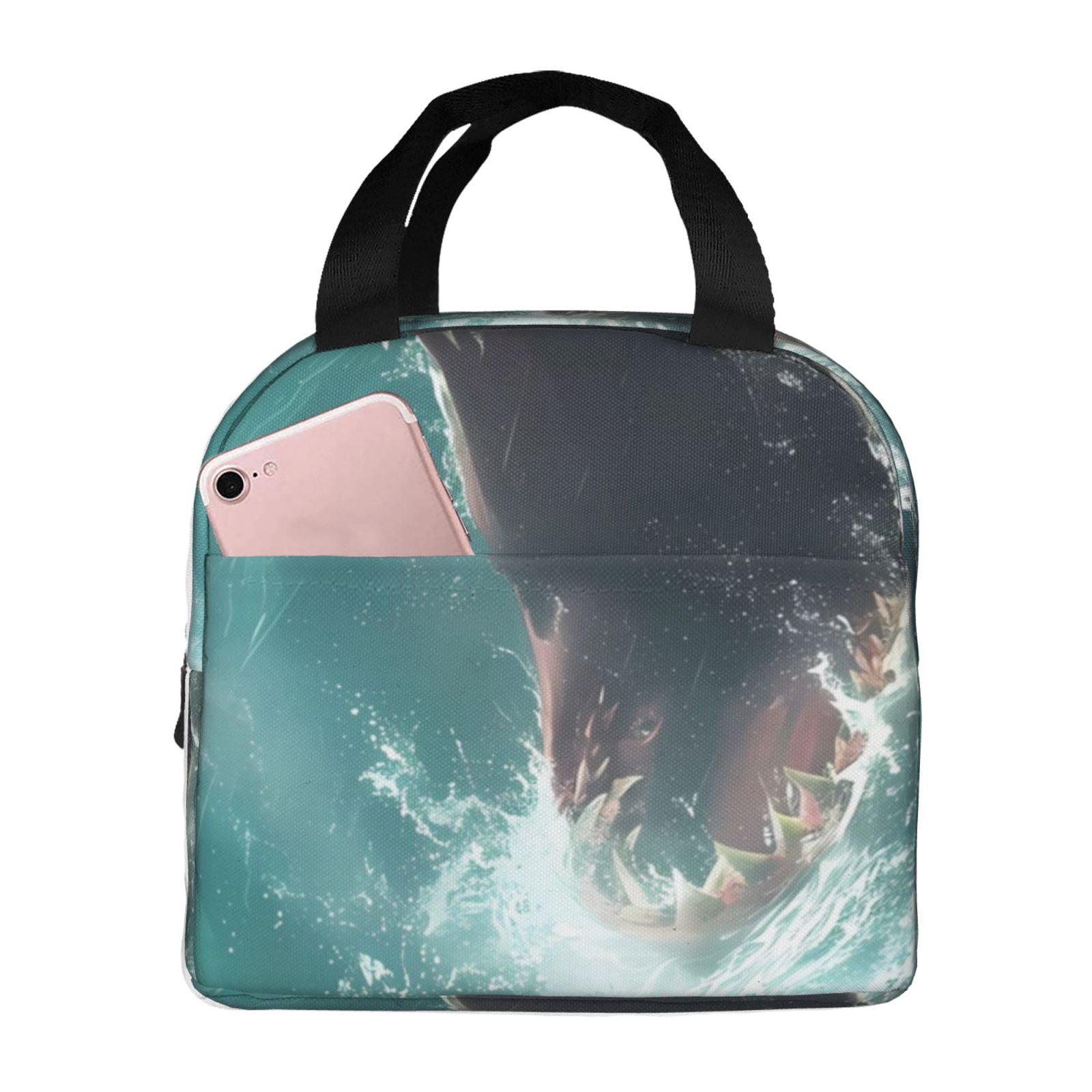 Sikiie Surfing Shark Lunch Bag for Women & Men Adult Insulated Lunch ...
