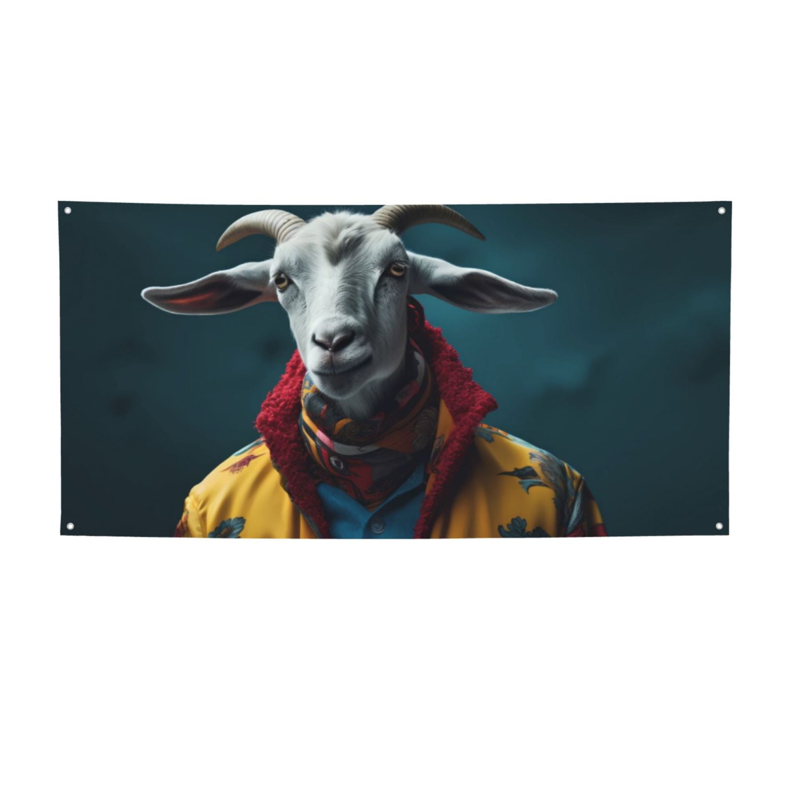 Sikiie Surrealist Goat Custom Banners and Signs Customize Outdoor ...