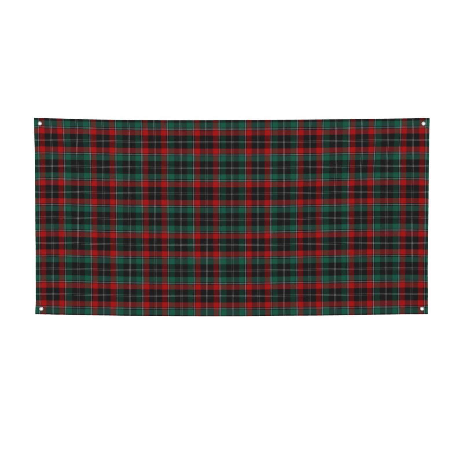 Sikiie Tartan Plaid Custom Banners and Signs Customize Outdoor ...