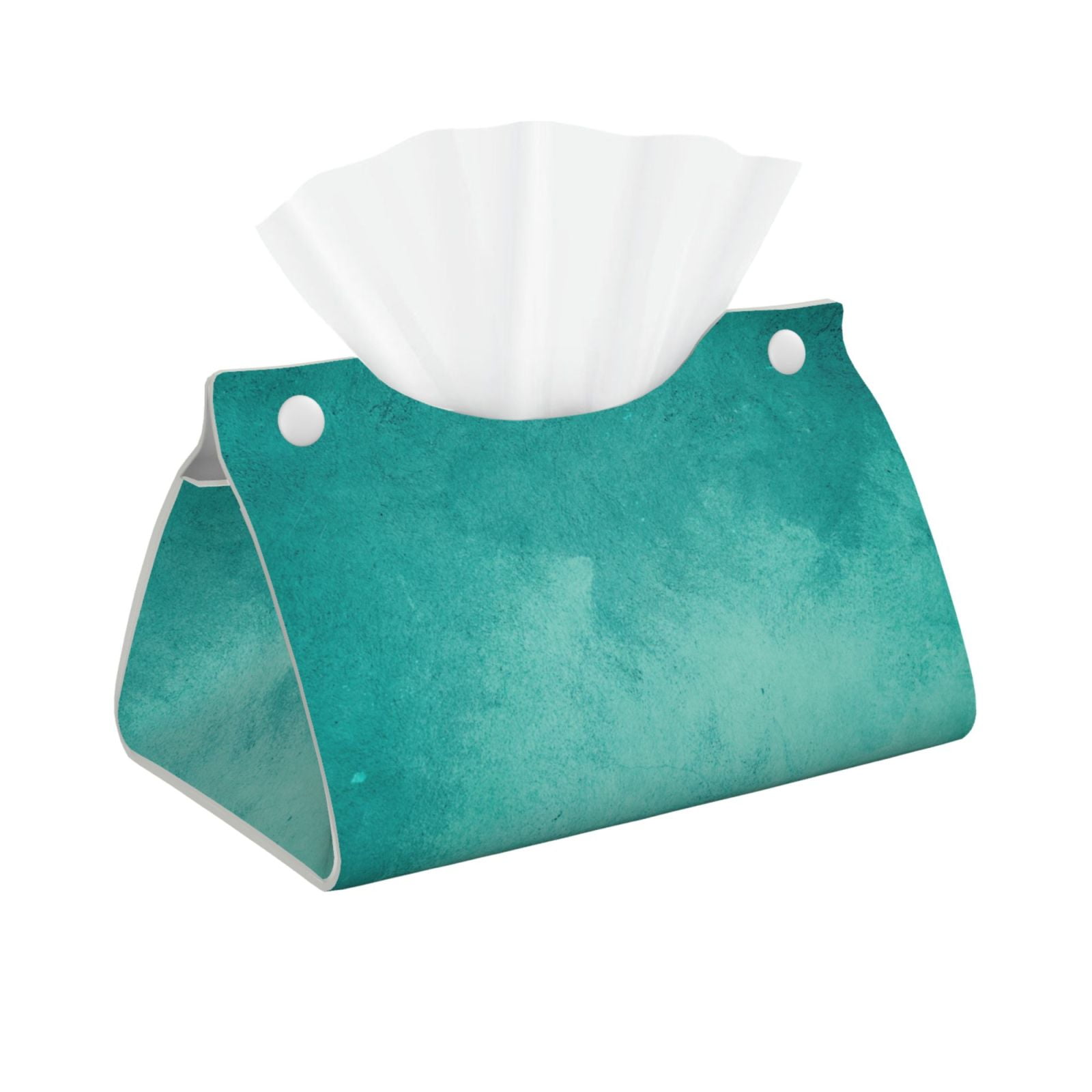 Sikiie Teal Turquoise1 Leather Tissue Box Cover Rectangle, Long Tissue ...