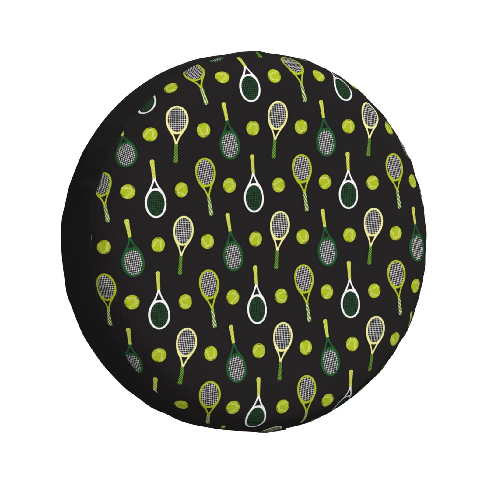 Sikiie Tennis Rackets PVC Leather Spare Tire Wheel Cover Spare Tire ...