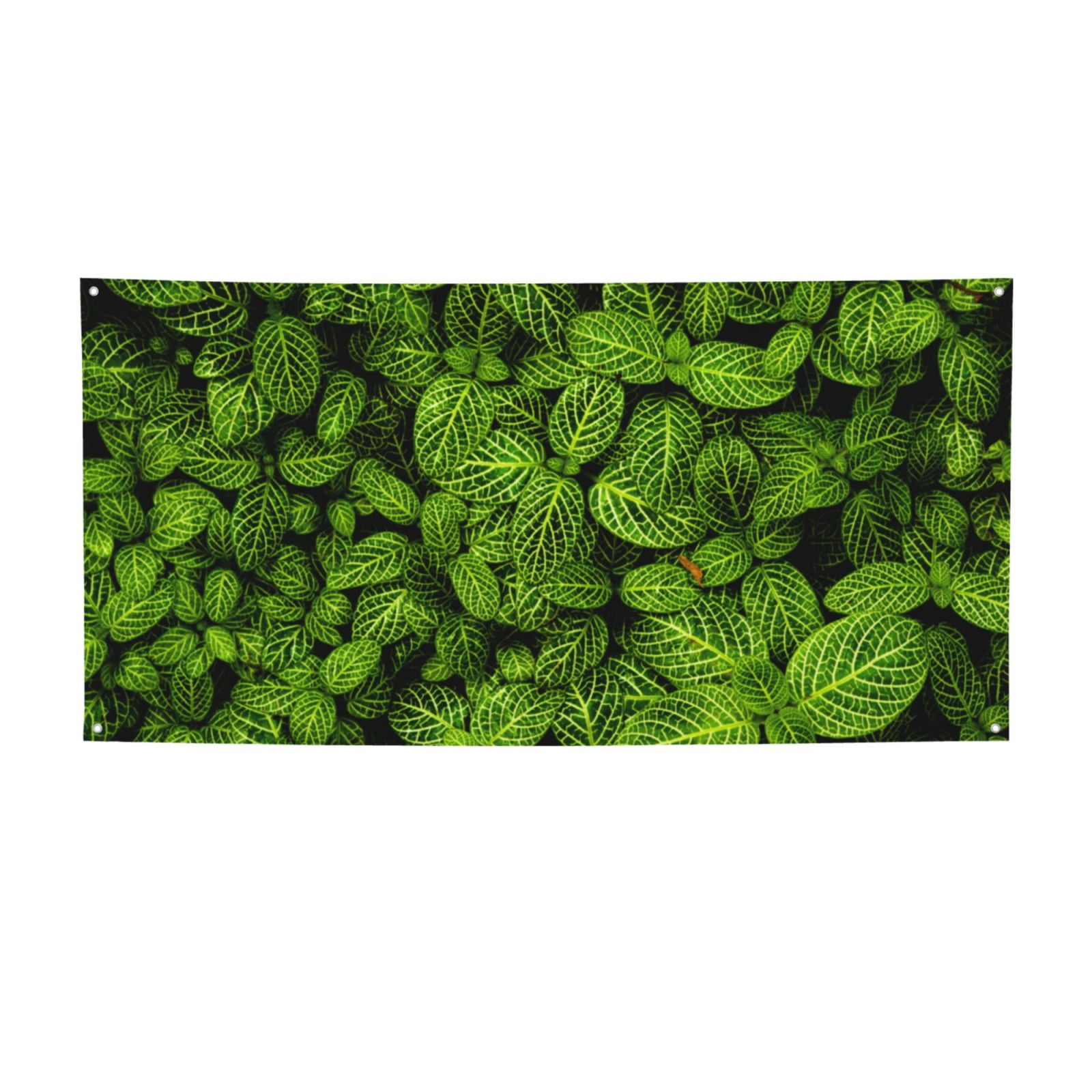 Sikiie Tiny Green Fern Leaves Custom Banners and Signs Customize ...