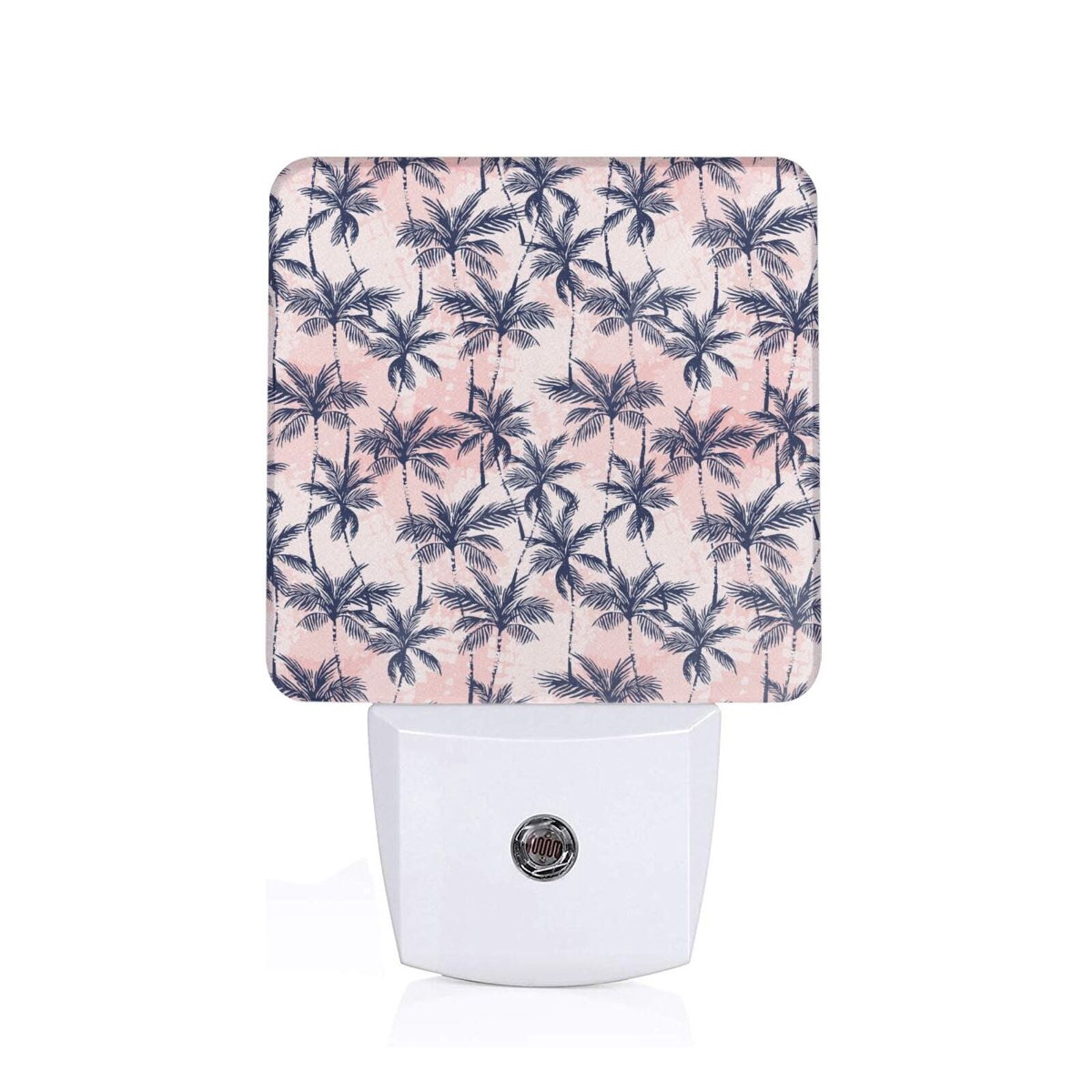 Sikiie Tropics Palm Trees Led Night Light, Warm White,Cool White Lights ...