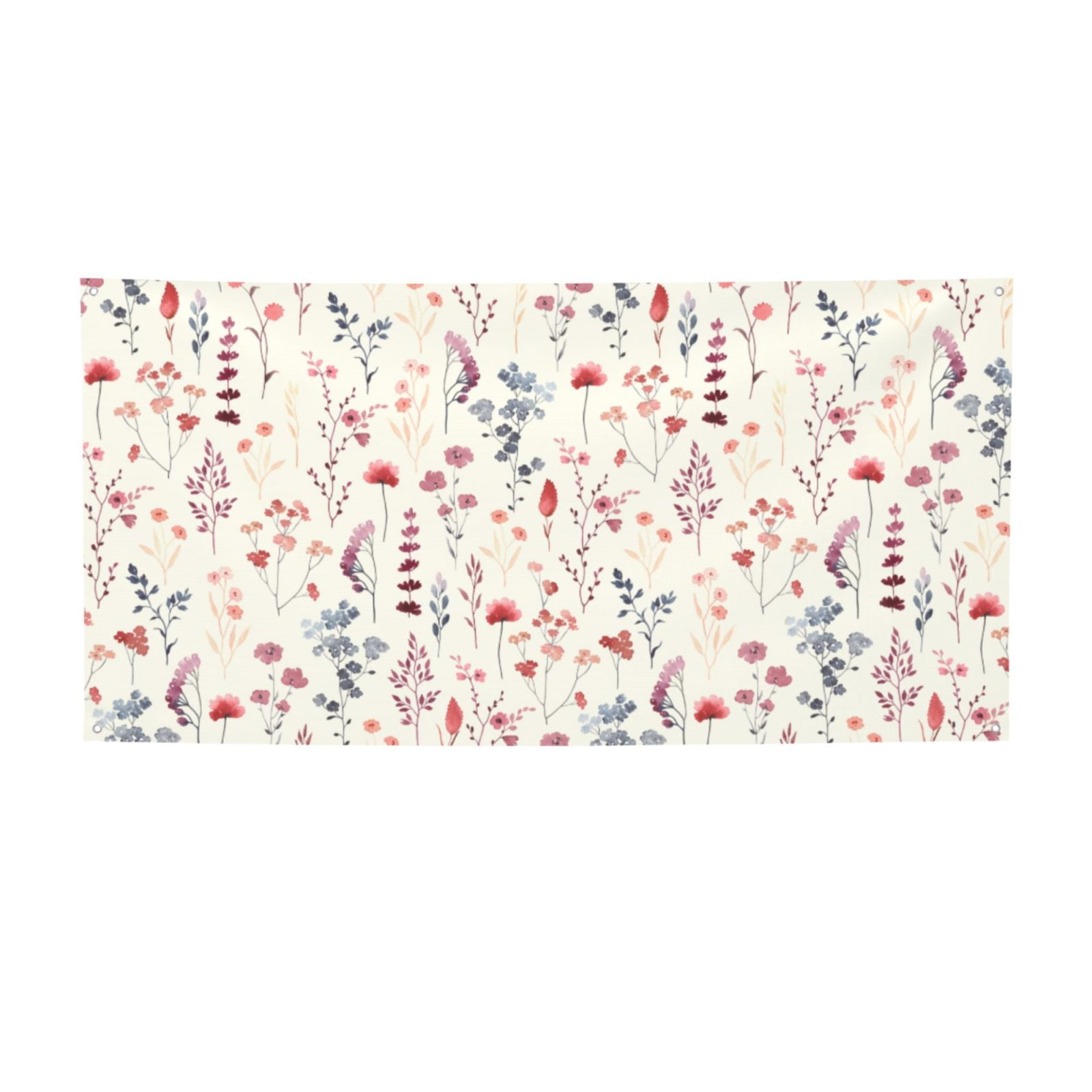 Sikiie Wildflower Watercolor 3 Custom Banners and Signs Customize ...