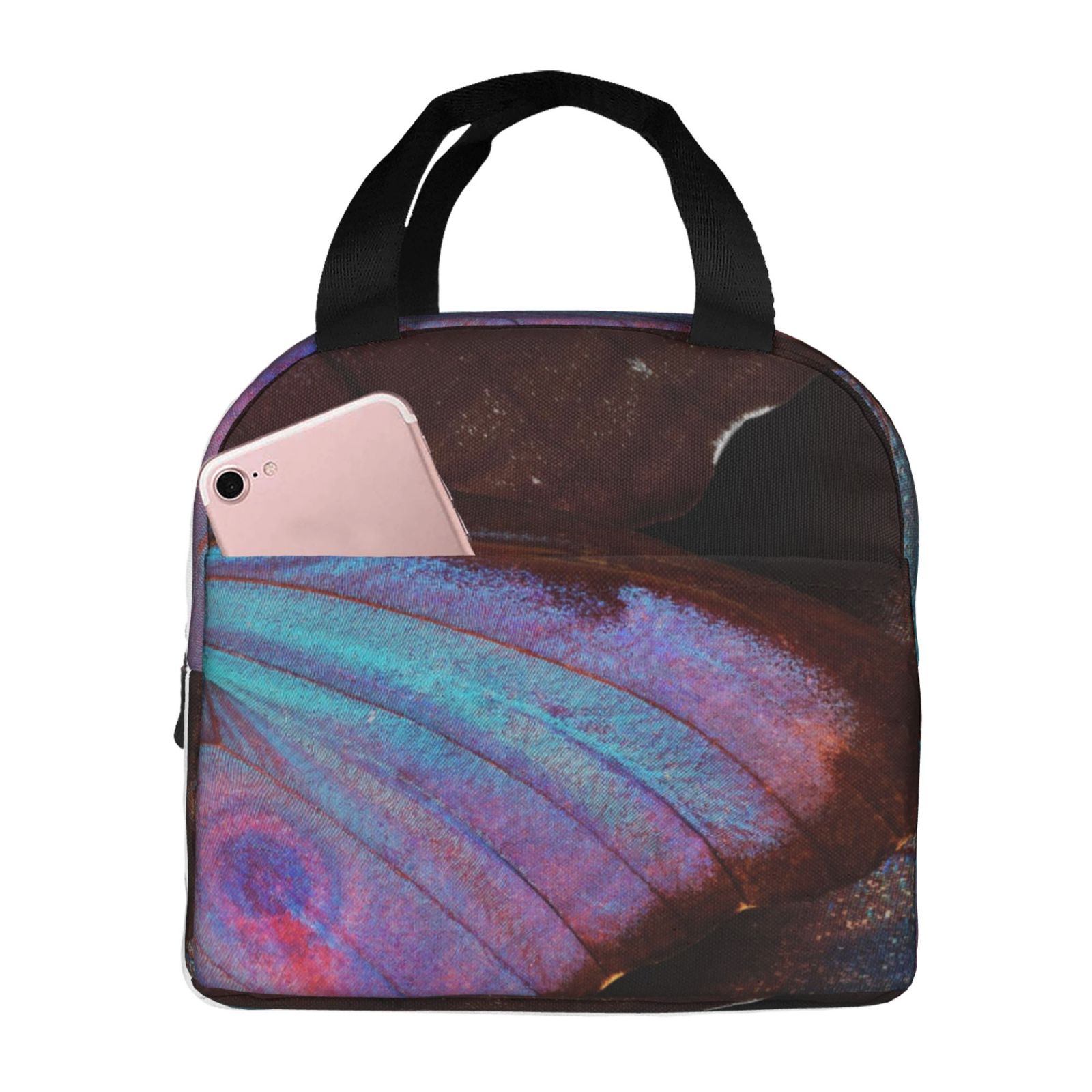 Sikiie Wings Of A Butterfly Lunch Bag for Women & Men Adult Insulated ...