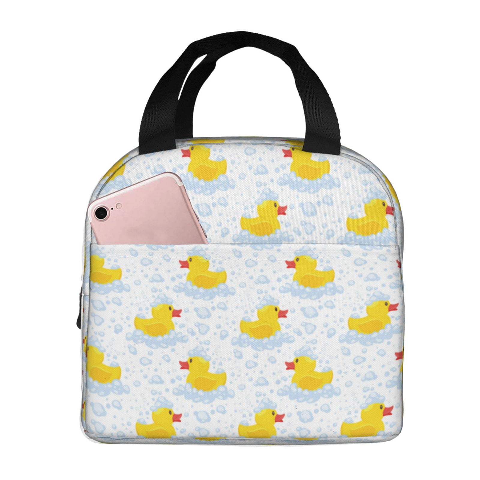 Sikiie Yellow Rubber Duck Lunch Bag for Women & Men Adult Insulated ...