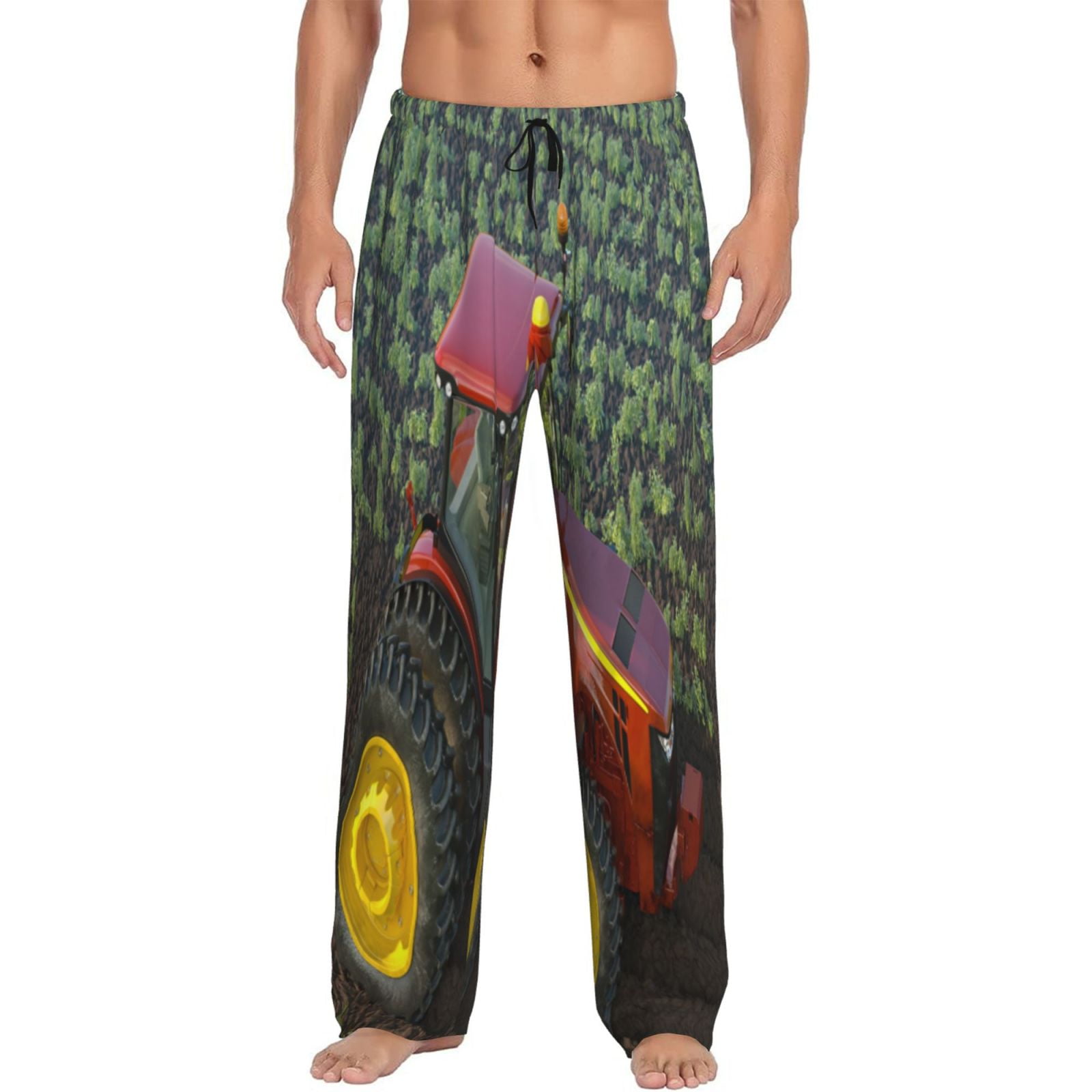 Sikiie farm tractor Print Pajama Pants Men, PJ Bottoms, Sleep & Lounge ...