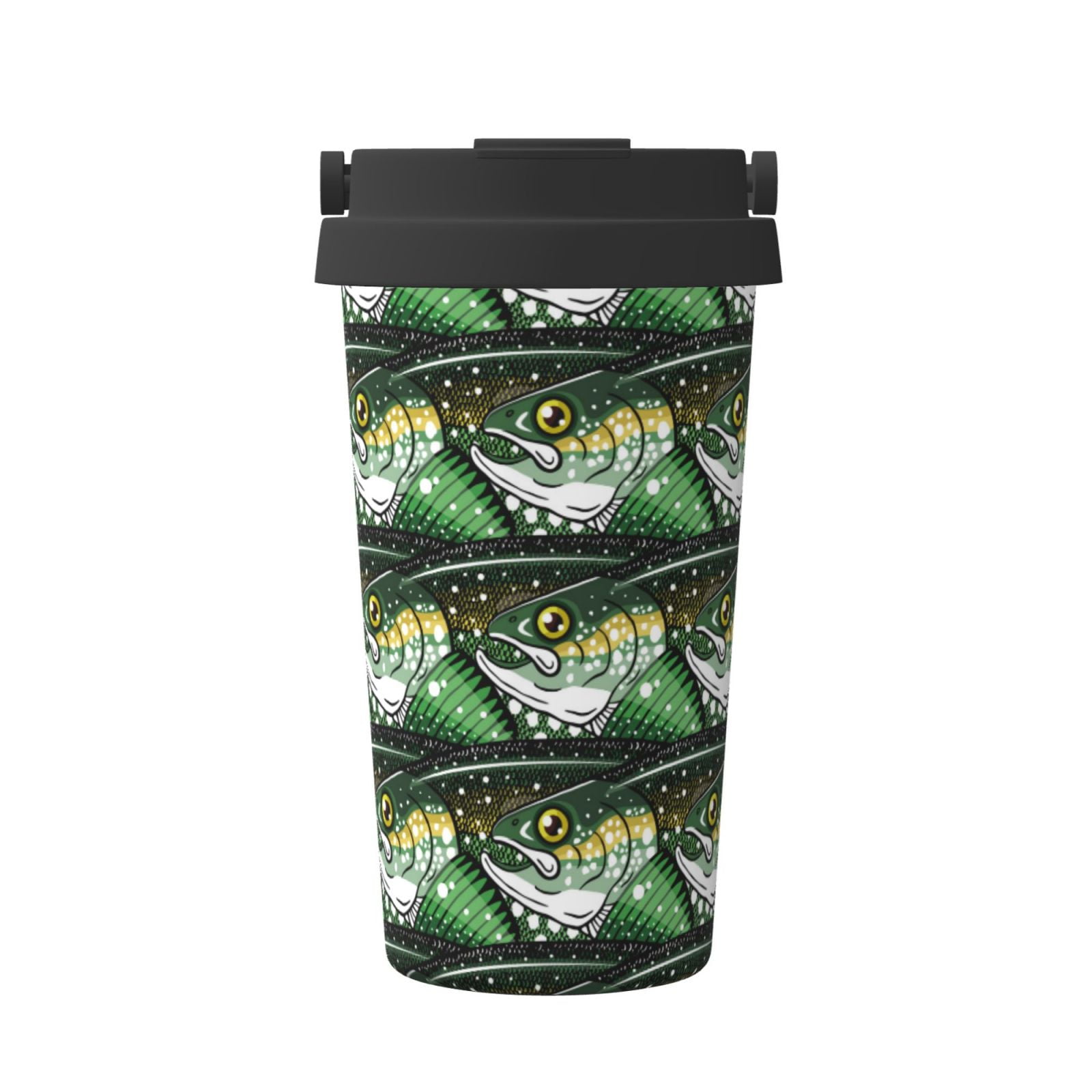 Sikiie lake trout Print Coffee Mug Pobtable To Stainless Steel Coffee ...