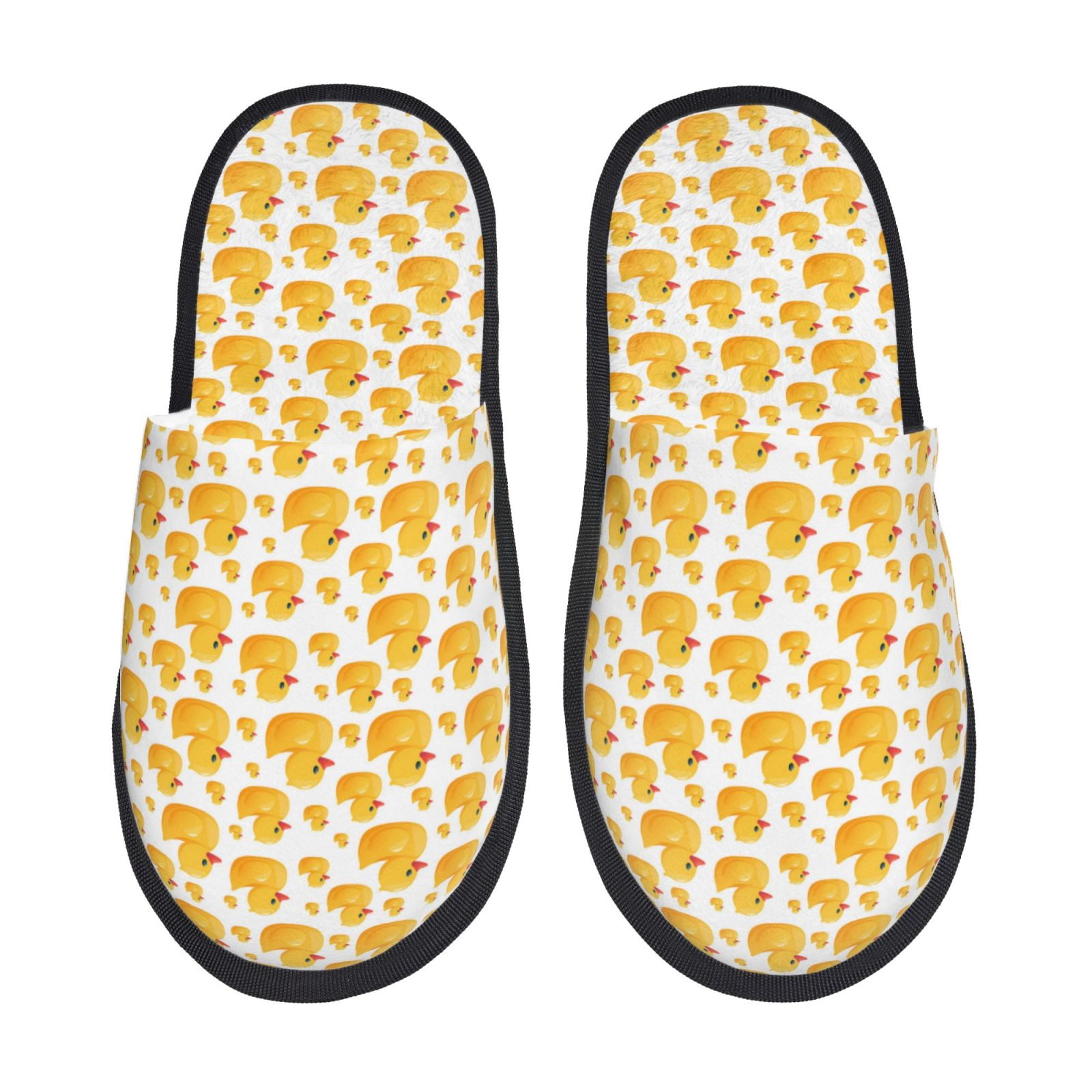 Sikiie yellow rubber ducks Print Slippers for women and Men, House ...