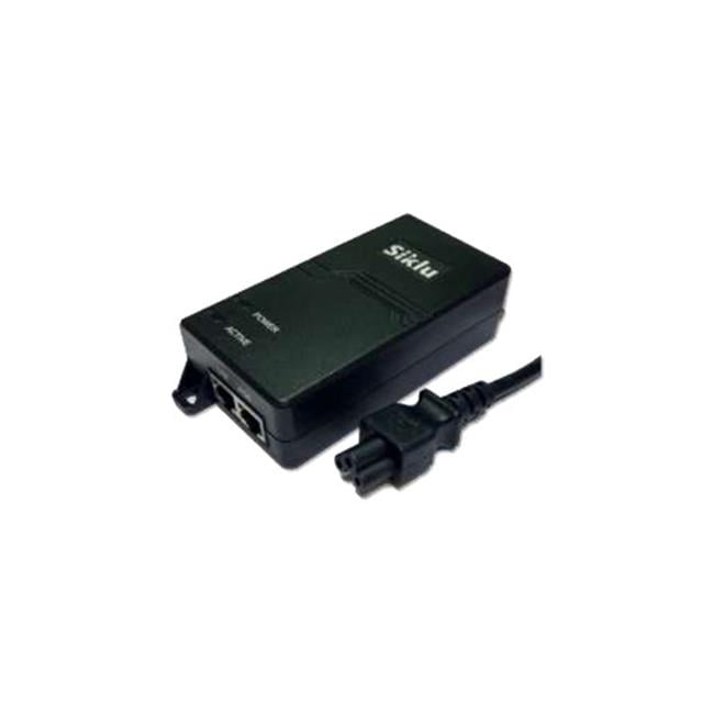 Siklu 60 watt PoE Injector with E.L. Vi, 10Gbps 100-240 AC Source & US ...