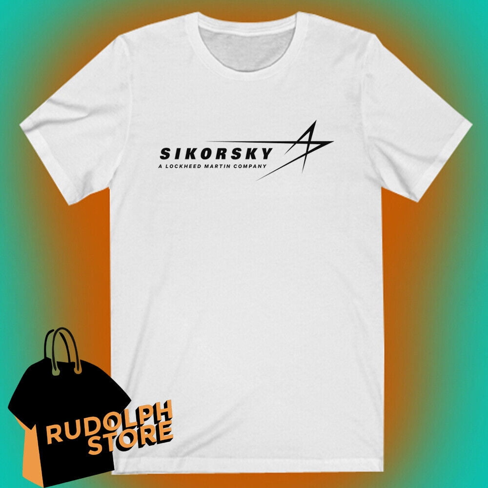 Sikorsky Lockheed Martin Company Men's White T-shirt Size S to 5XL ...