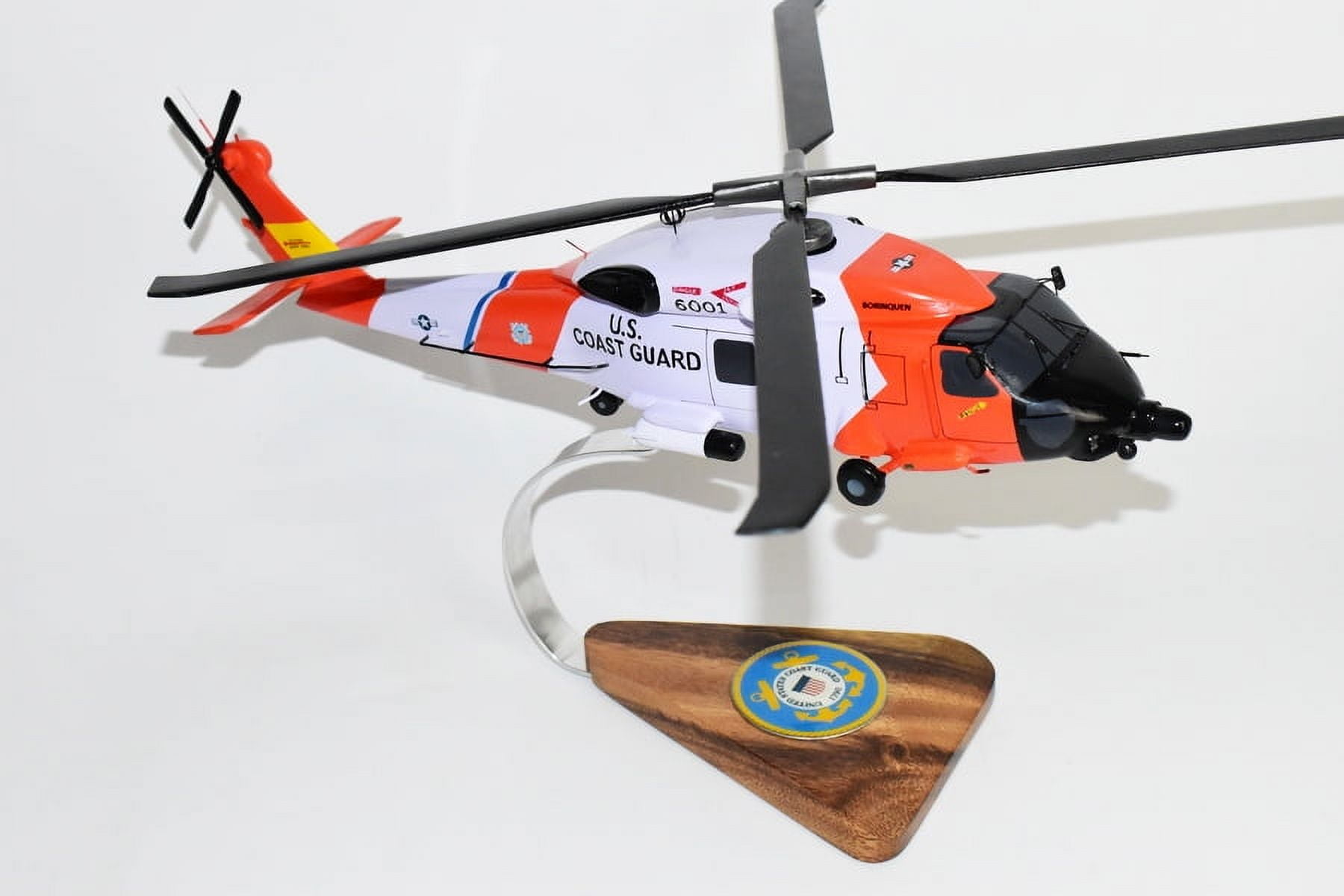Sikorsky® MH-60 Jayhawk®, Coast Guard, 16" Mahogany Scale Model ...