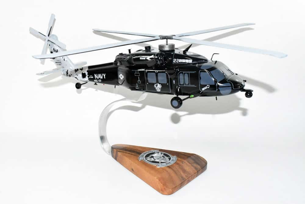 Sikorsky® MH-60S SEAHAWK® (Knighthawk) HSC-22 Sea Knights, 16"Mahogany ...