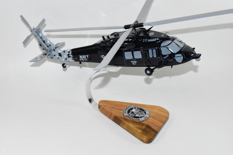 Sikorsky® MH-60S SEAHAWK® (Knighthawk) HSC-22 Sea Knights, 16"Mahogany ...