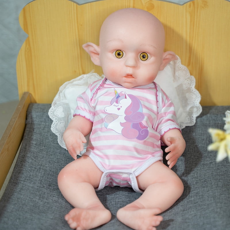 Sil-Gel Mall Elf Doll 16.5 inches 5.35 pounds Girl Fairy Dolls Full ...
