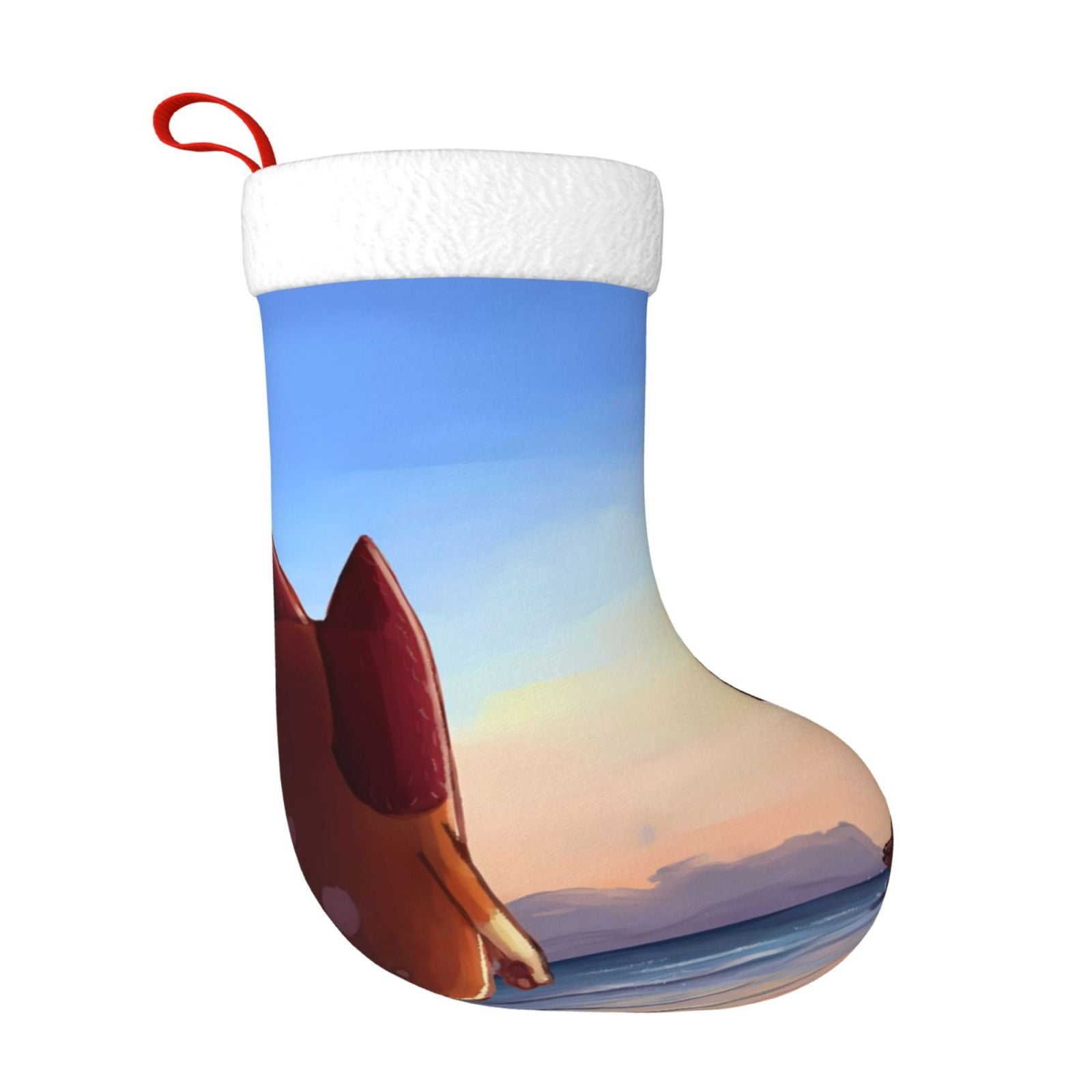 Silaia Bluey Christmas Stockings,Plush Christmas Stocking,Large ...