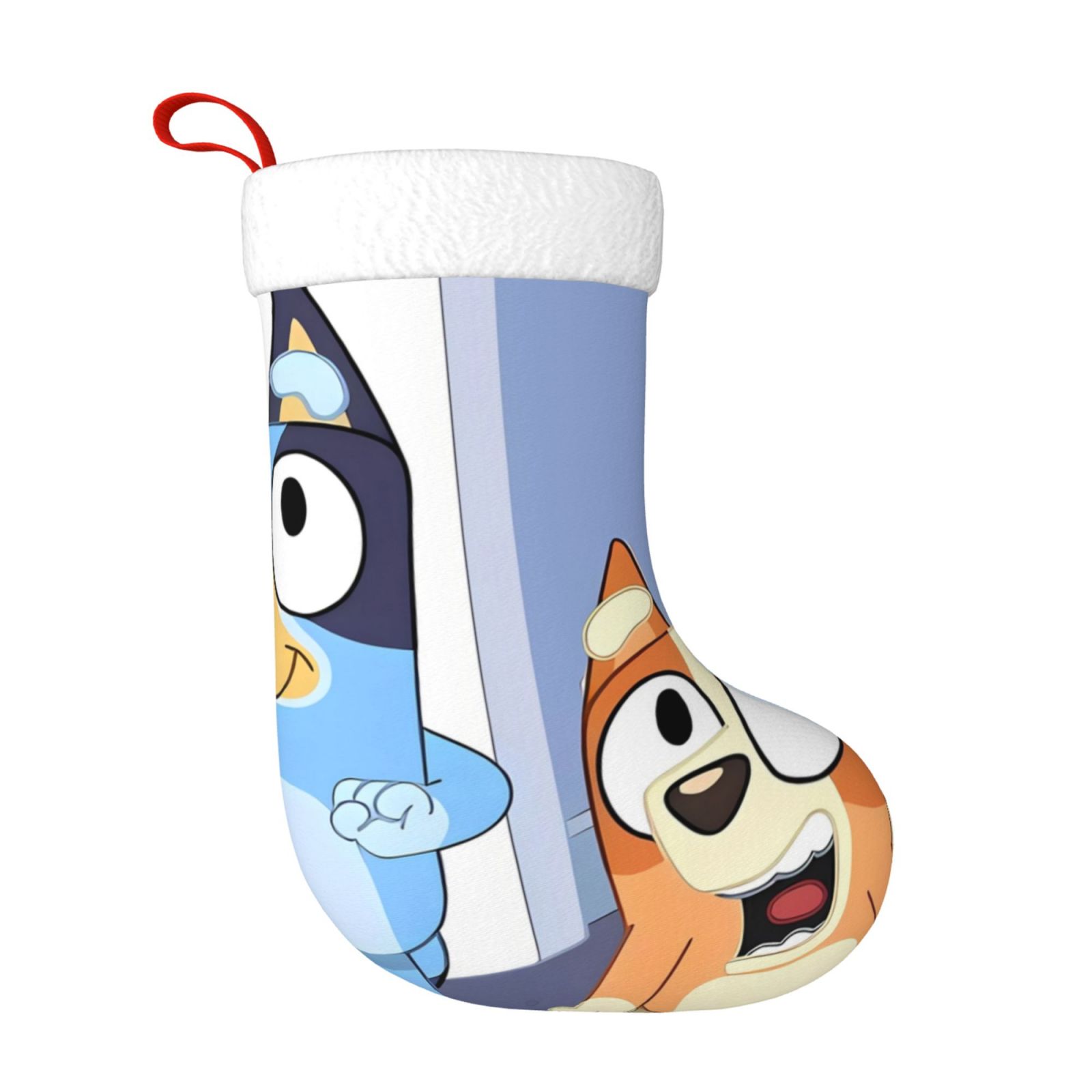 Silaia Bluey Christmas Stockings,Plush Christmas Stocking,Large ...