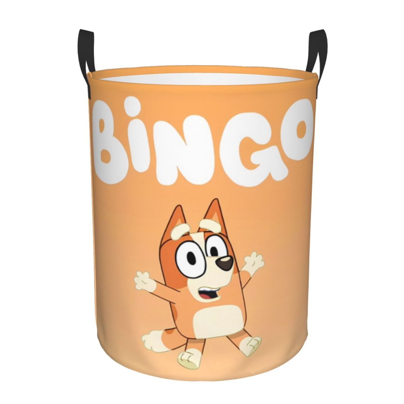 Silaia Bluey Print Round Laundry Clothes Hamper,Laundry Basket with ...