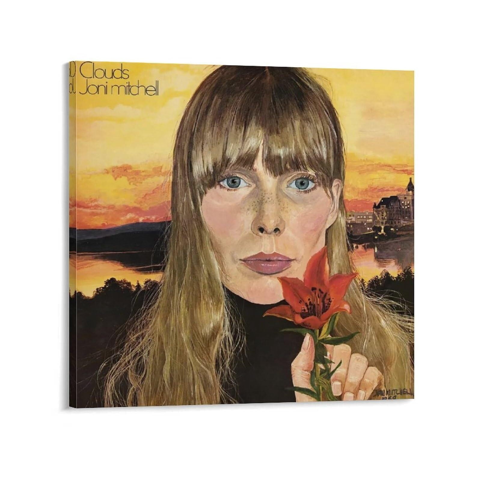 Silanod Musician Joni Mitchell Album Art Wall Art Posters For Room ...