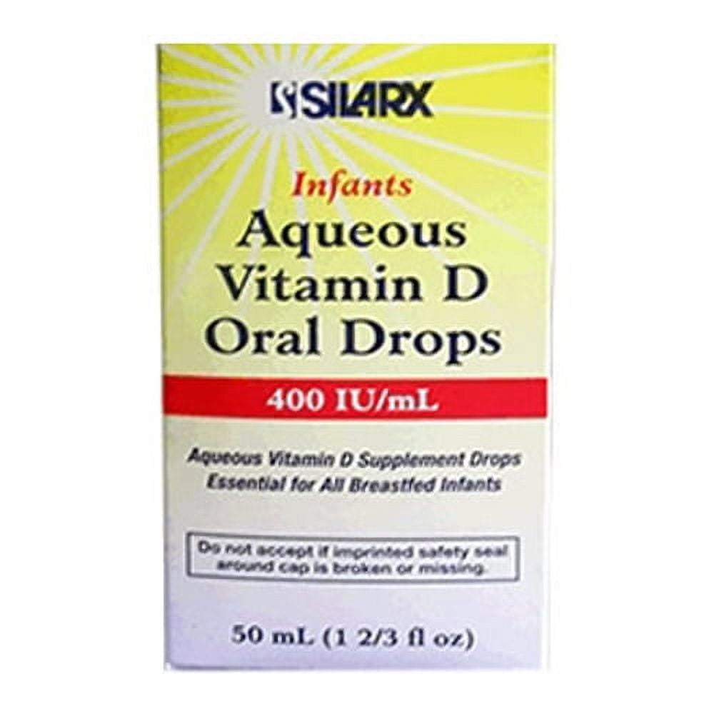 Silarx Aqueous Vitamin D Oral Drops - 50 Ml, 3 Pack - Walmart.com